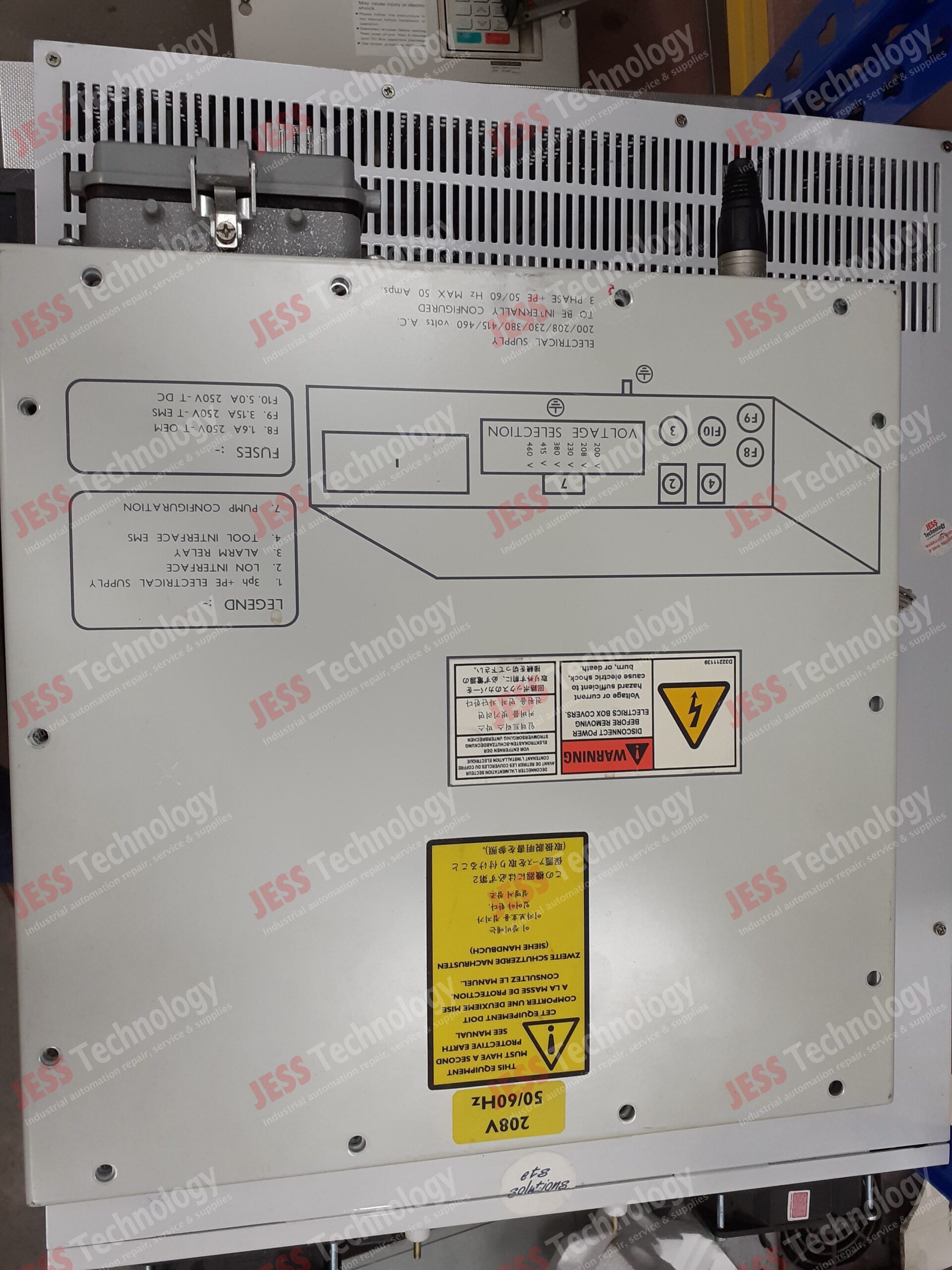 JESS Repair Service in Malaysia - Repair EDWARDS Power supply 146093958 ...