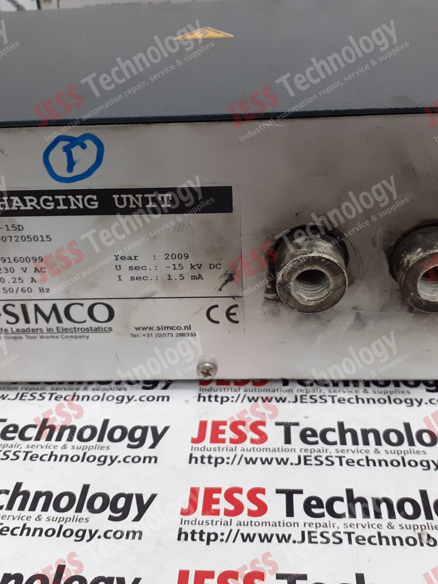 JESS Repair Service in Malaysia - Repair SIMCO Static charging unit 09160099 HN-15D, Best Repair ...