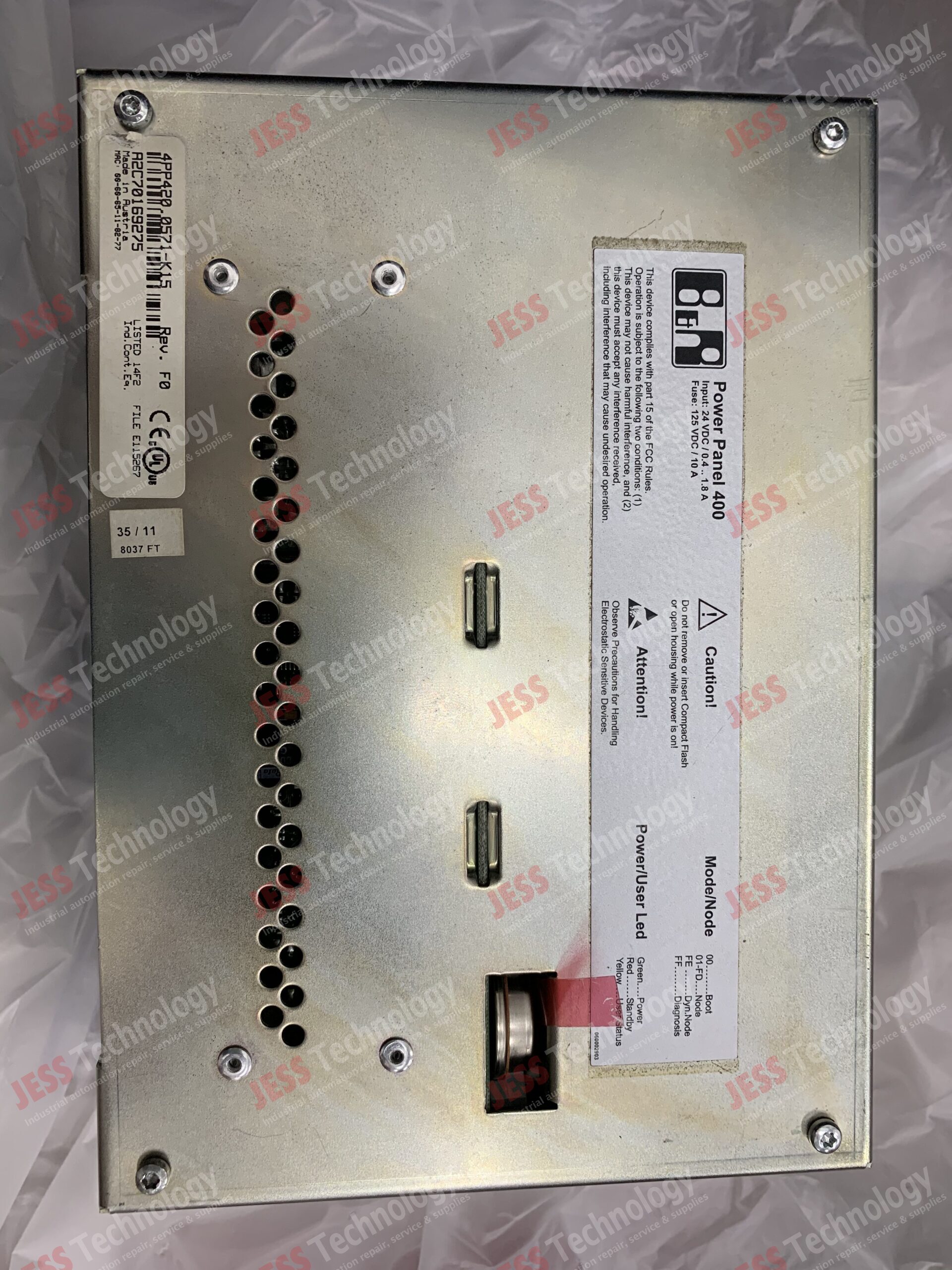 JESS Repair Service in Malaysia - Repair CFS CFS touchscreen 4PP420 ...