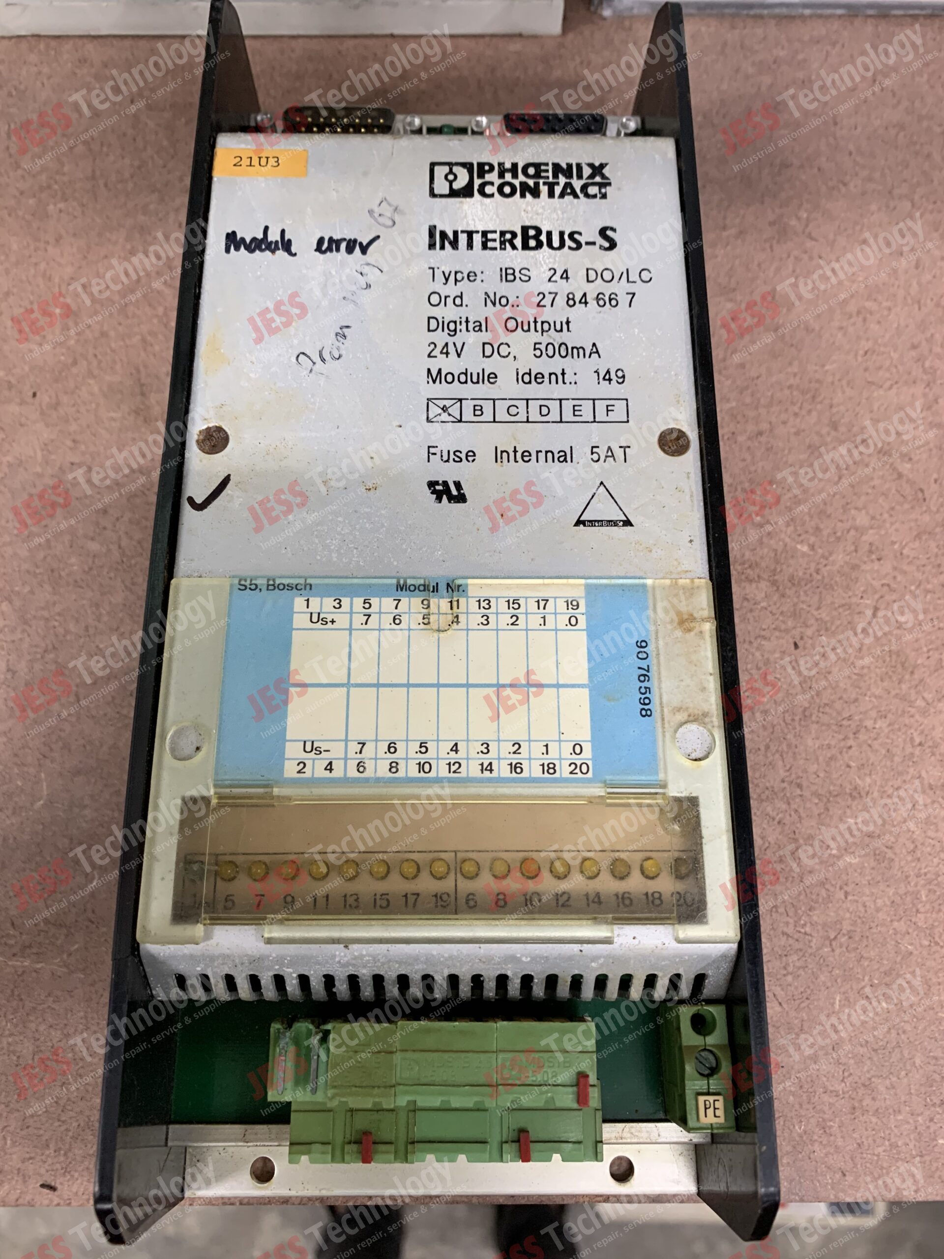 JESS Repair Service in Malaysia - Repair Phoenix Contact interbus-s ...