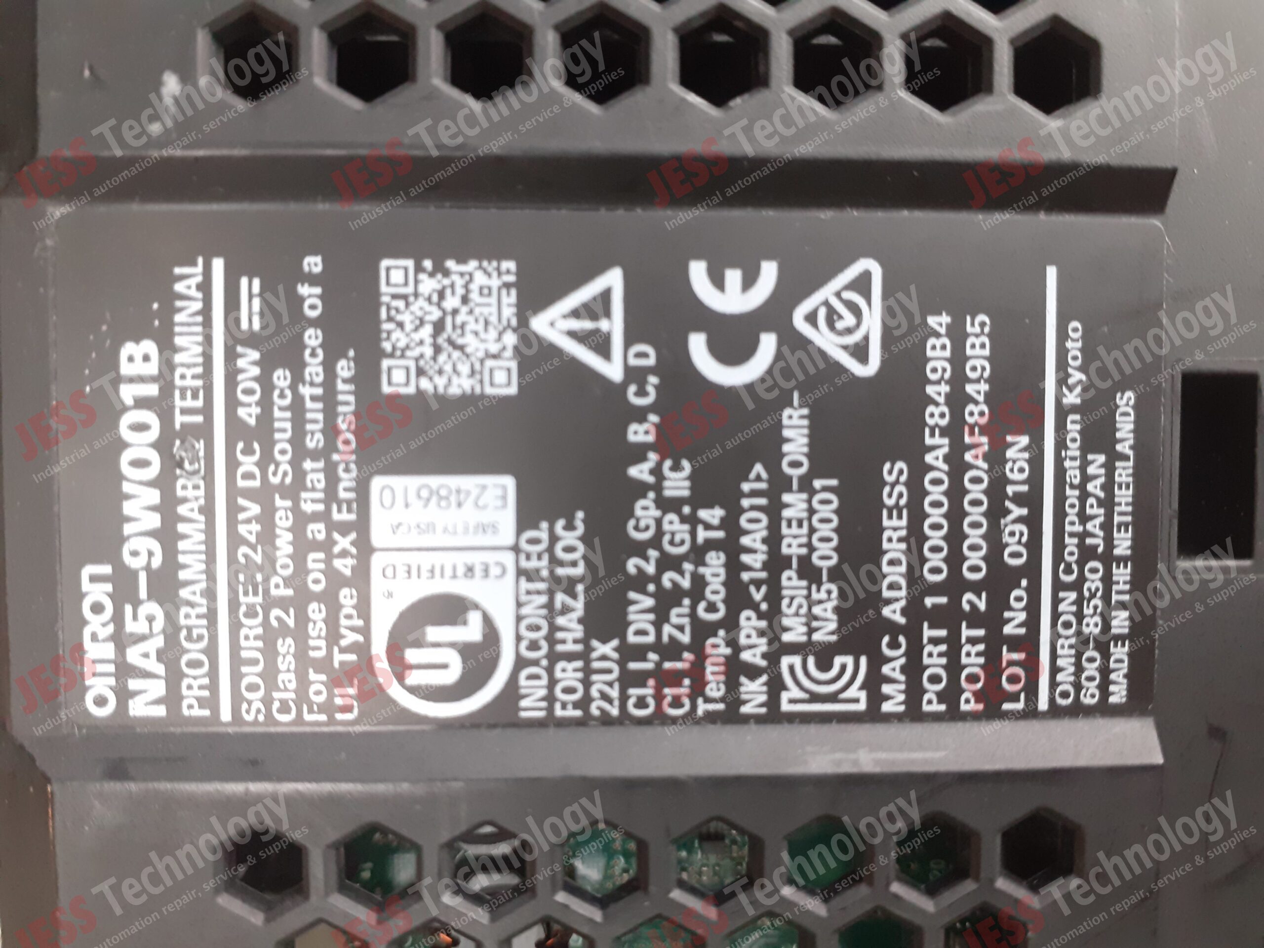 JESS Repair Service in Malaysia - Repair OMRON Omron touch panel, model ...