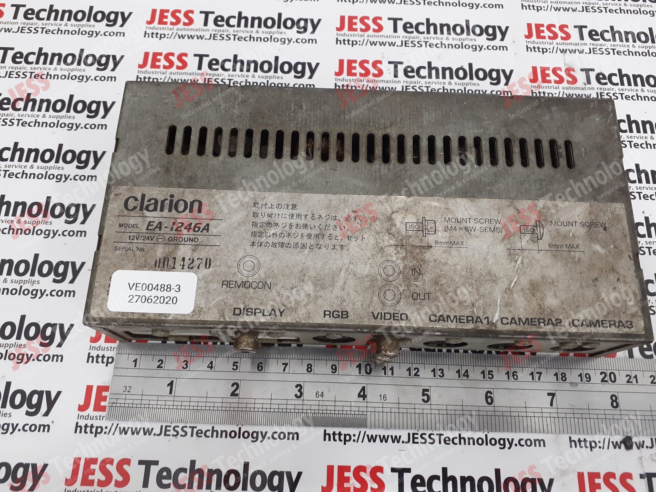 JESS Repair Service in Malaysia - Repair CLARION Clarion power supply ...