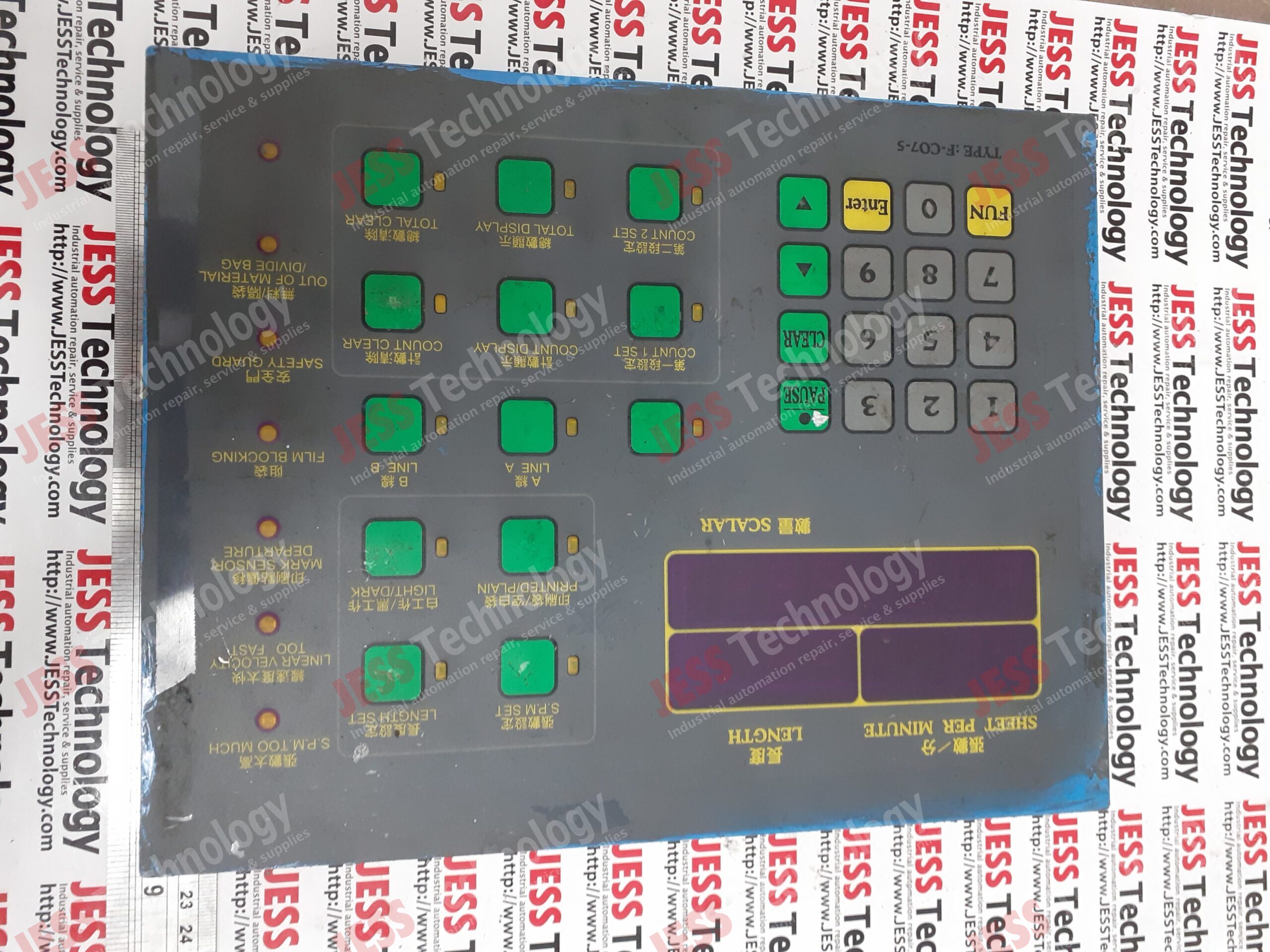 JESS Repair Service in Malaysia - Repair - F-CO7-5 display - H-C07-5 ...