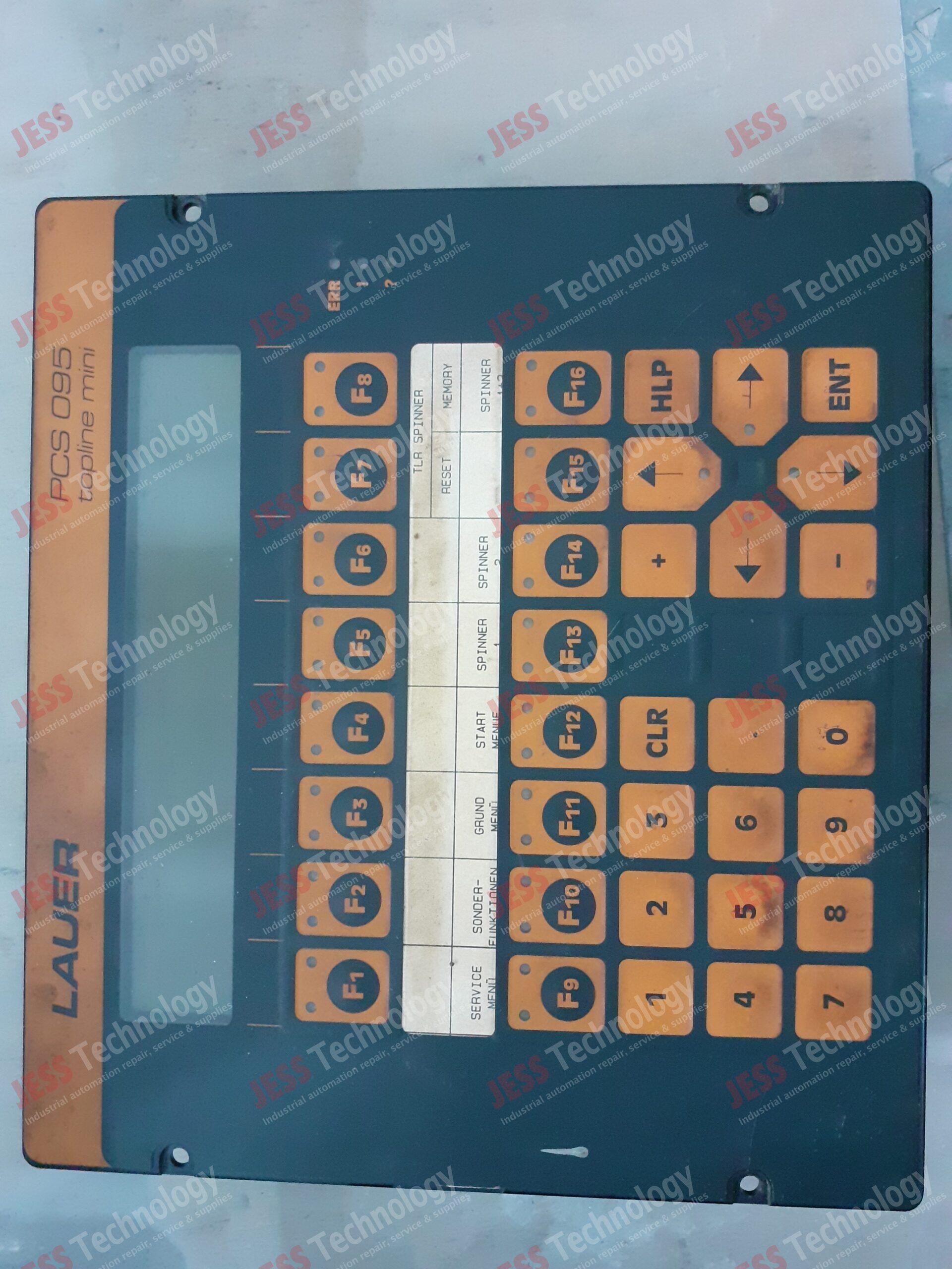 JESS Repair Service in Malaysia - Repair LAUER OPERATIONAL PANEL Brand ...