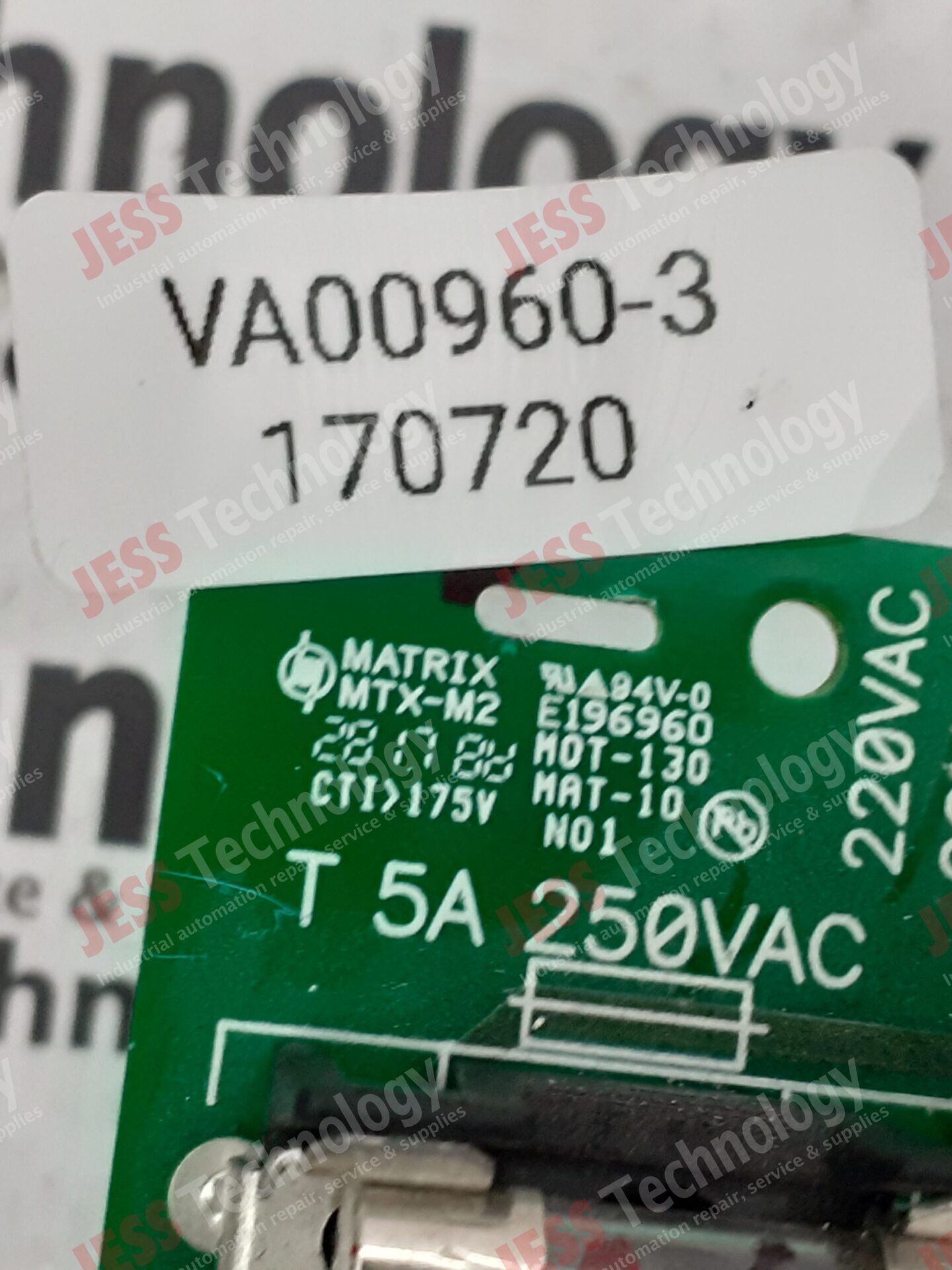 JESS Repair Service in Malaysia - Repair MATRIX Pcb board 02191 ...