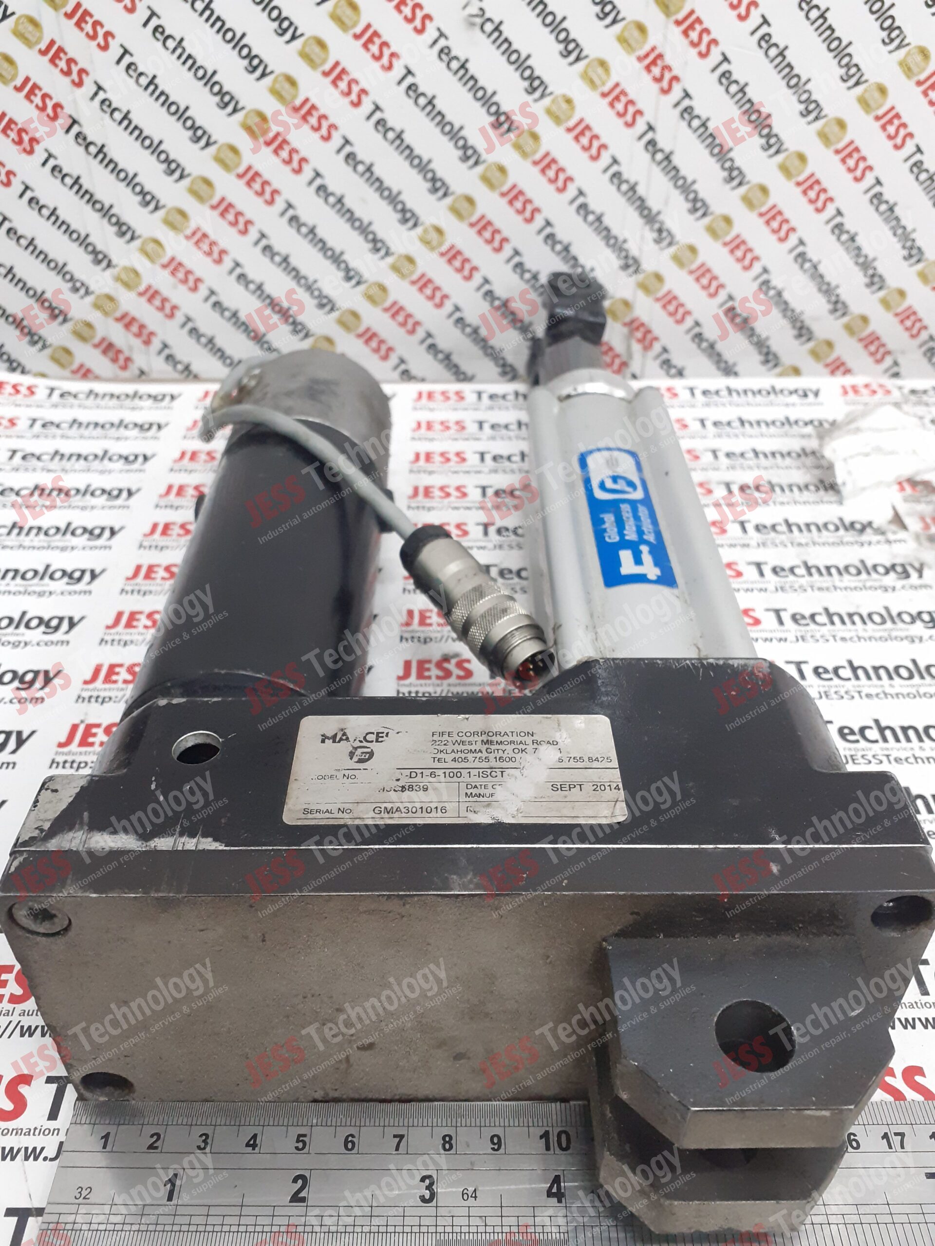 JESS Repair Service in Malaysia - Repair GLOBAL MAXCESS global maxcess actuator GMA301016 ...