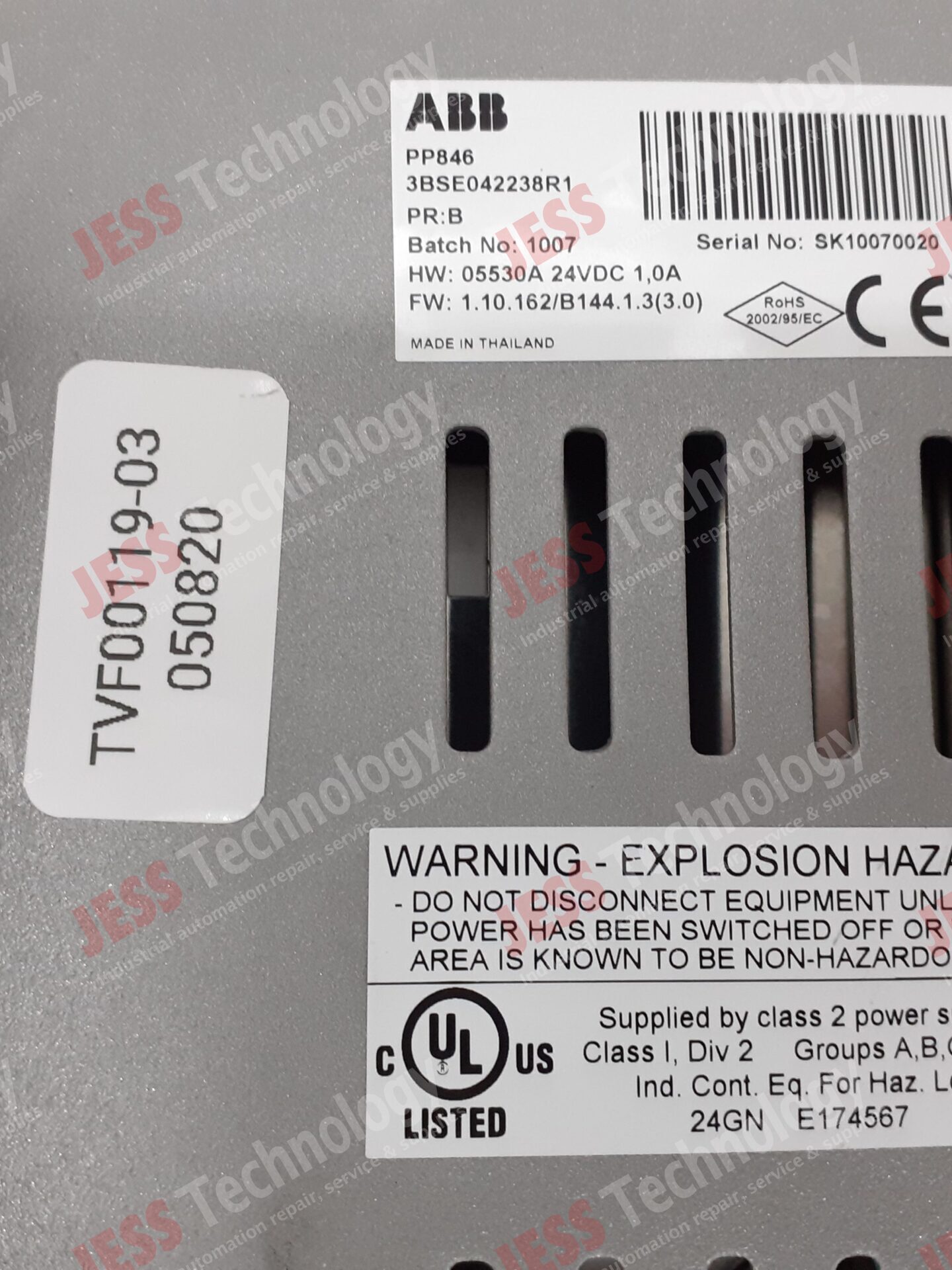 JESS Repair Service in Malaysia - Repair ABB Abb process panel ...