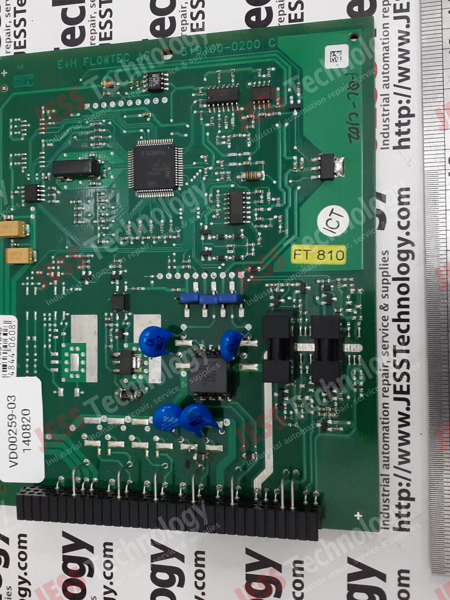 JESS Repair Service in Malaysia - Repair E+H FLOWTEC Pcb board 4844 0608 319100-0200 C, Best ...
