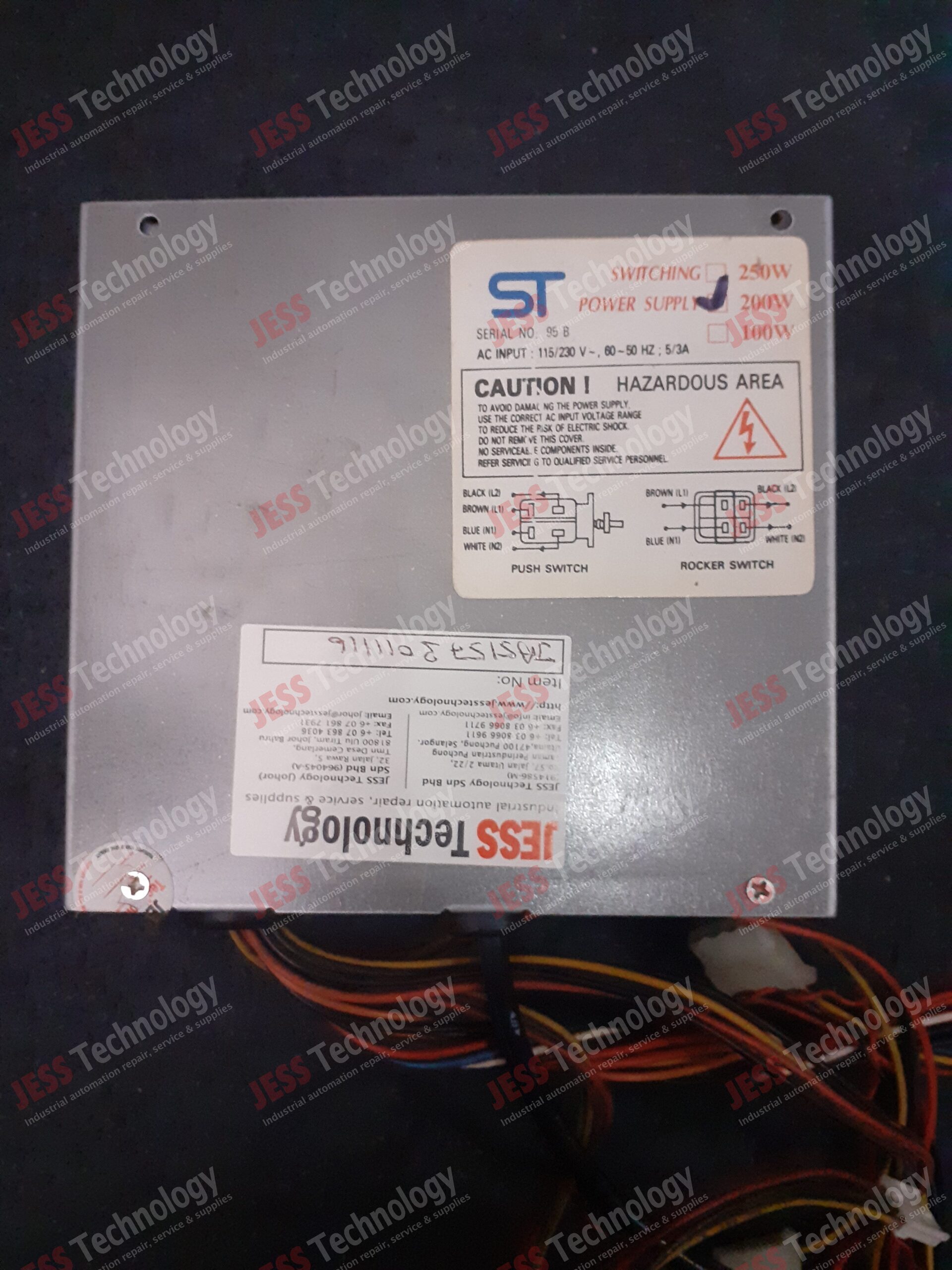 JESS Repair Service in Malaysia - Repair - Brand: ST Power Supply Model ...