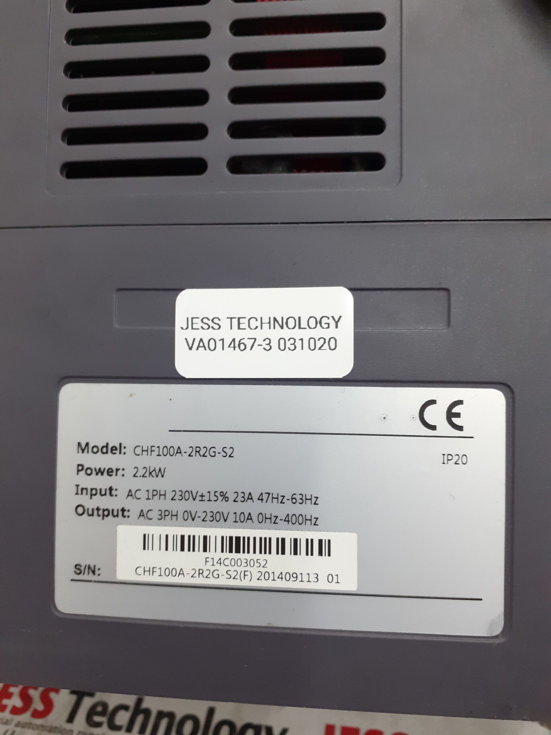JESS Repair Service in Malaysia - Repair CE Inverter F14C003052 CHF100A ...