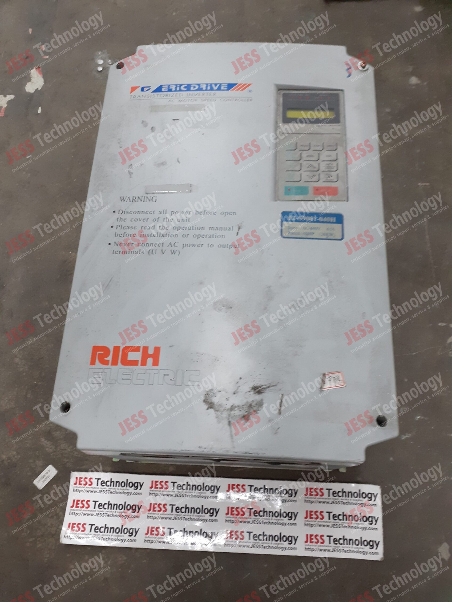 JESS Repair Service in Malaysia - Repair ERIC DRIVE eric drive 30kw ...