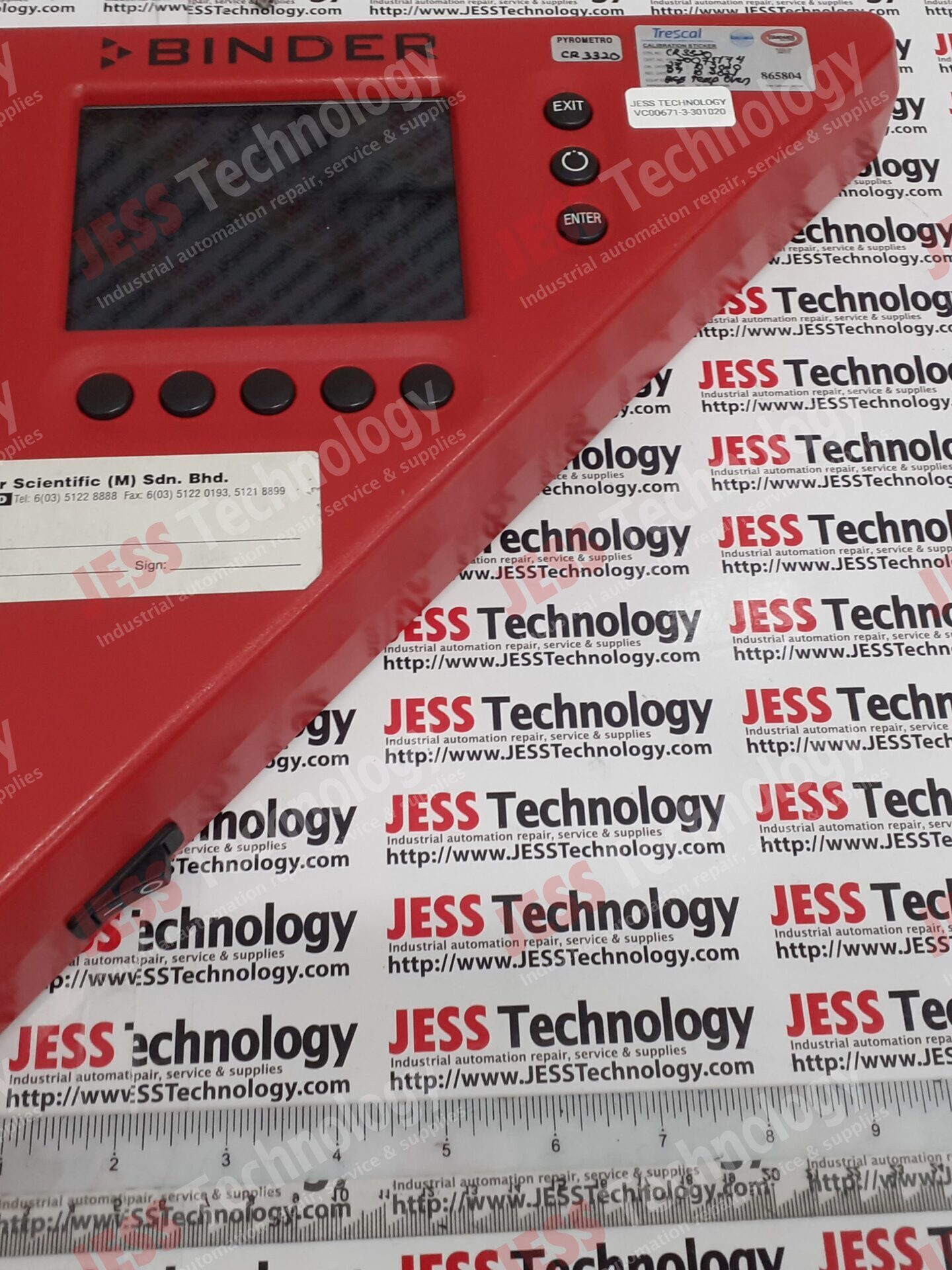 JESS Repair Service in Malaysia - Repair BINDER BINDER - CONTROL PANEL ...