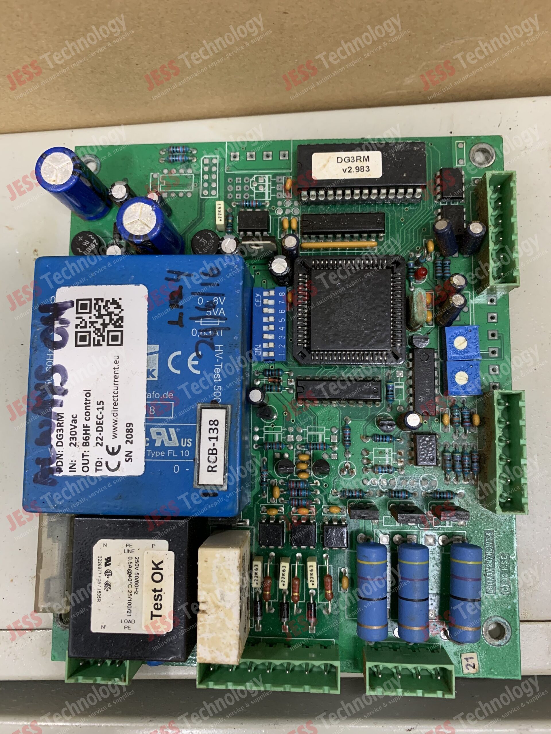 JESS Repair Service in Malaysia - Repair - rectifier card RCB-138 DG3RM ...