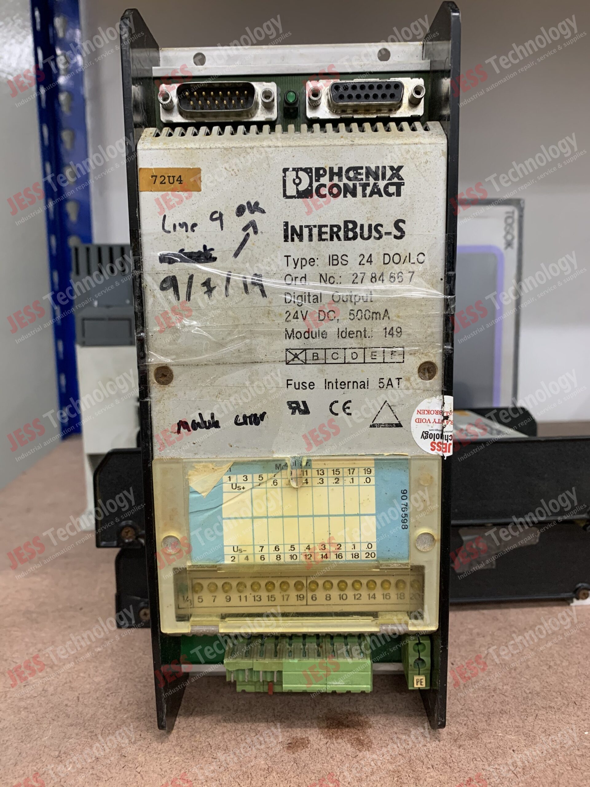 JESS Repair Service in Malaysia - Repair Phoenix Contact interbus-s ...