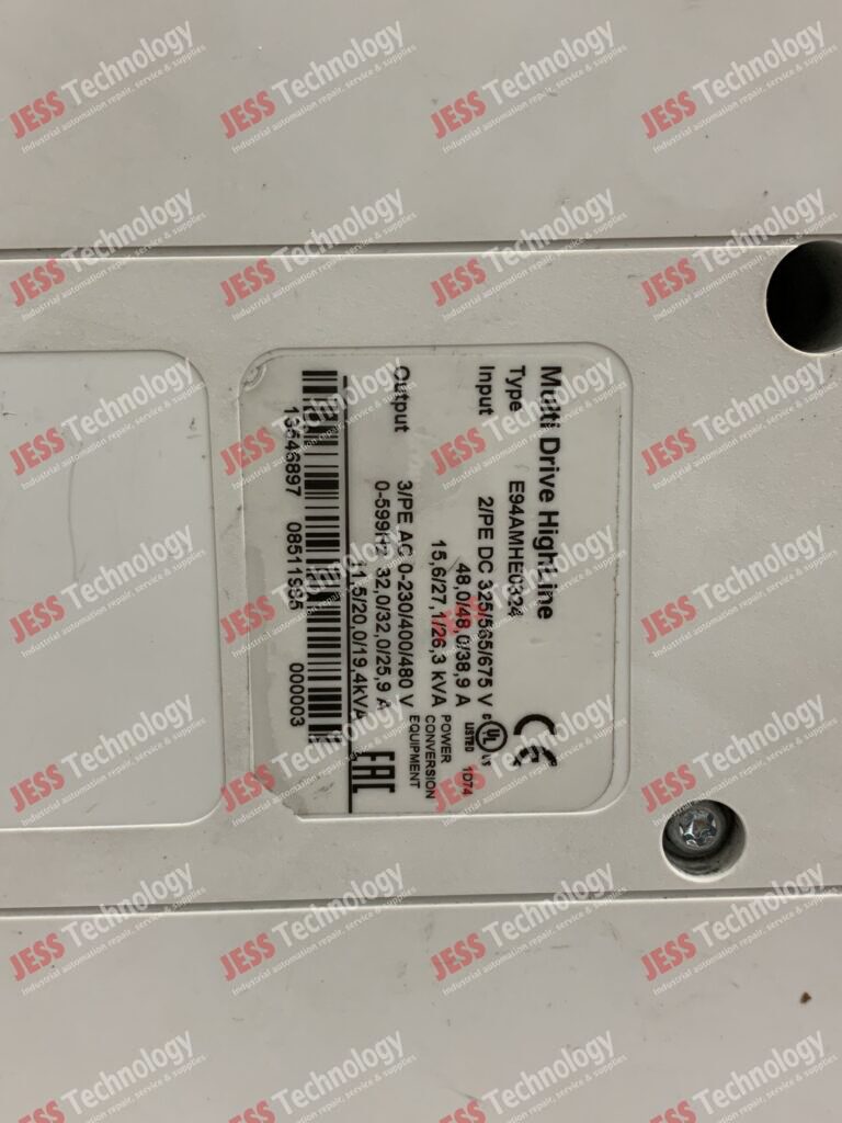 JESS Repair Service in Malaysia - Repair LENZE lenze drive 13546897 08511985 000003 E94AMHE0324 ...