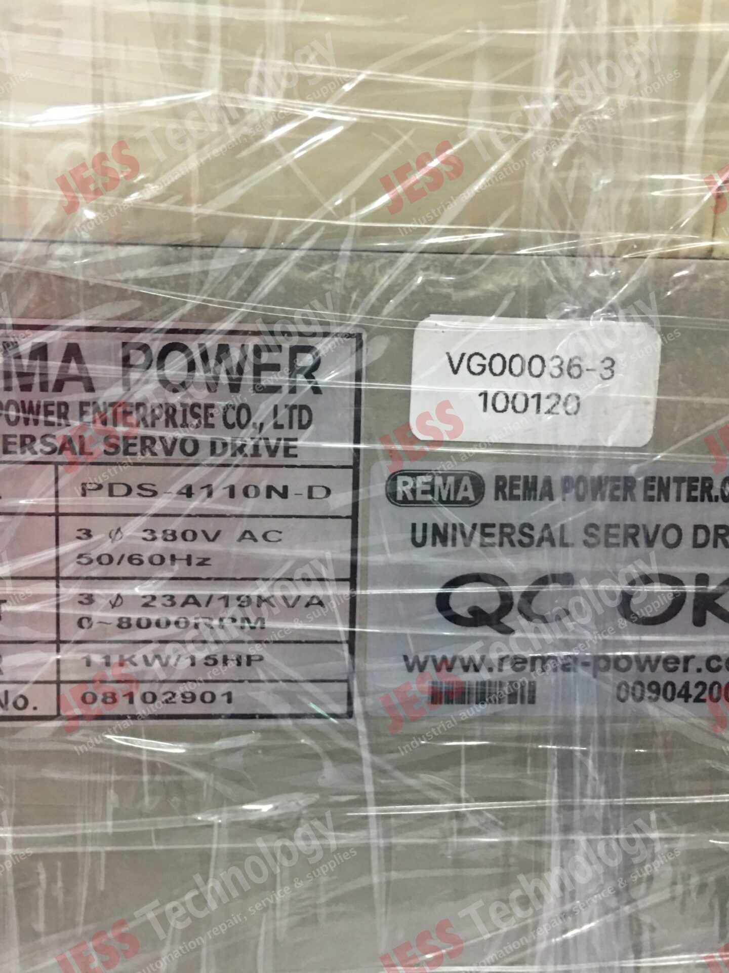 JESS Repair Service in Malaysia - Repair REMA REMA POWER SERVO DRIVE ...