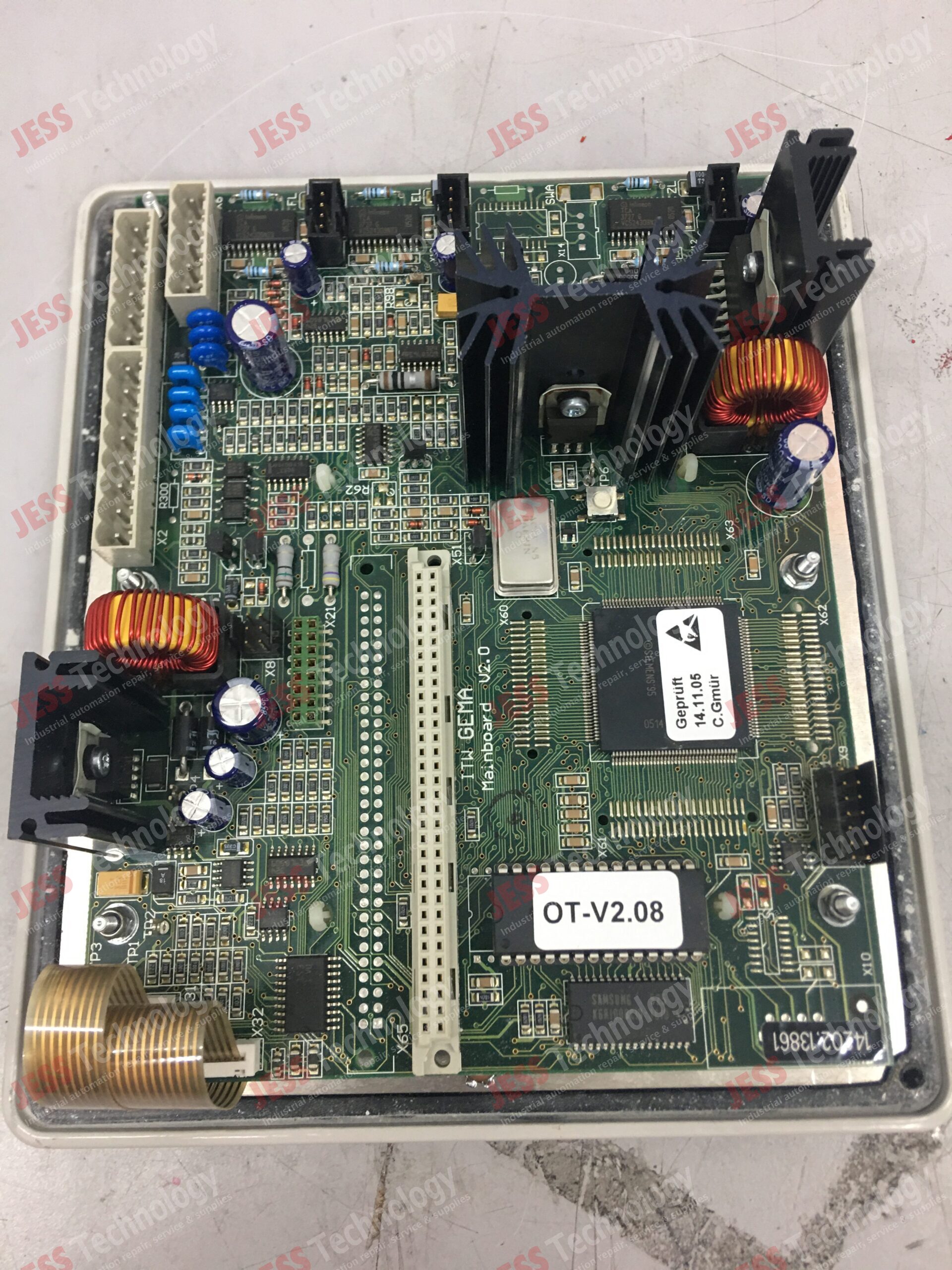 JESS Repair Service in Malaysia - Repair ITWGEMA ITW GEMA CONTROL PANEL ...