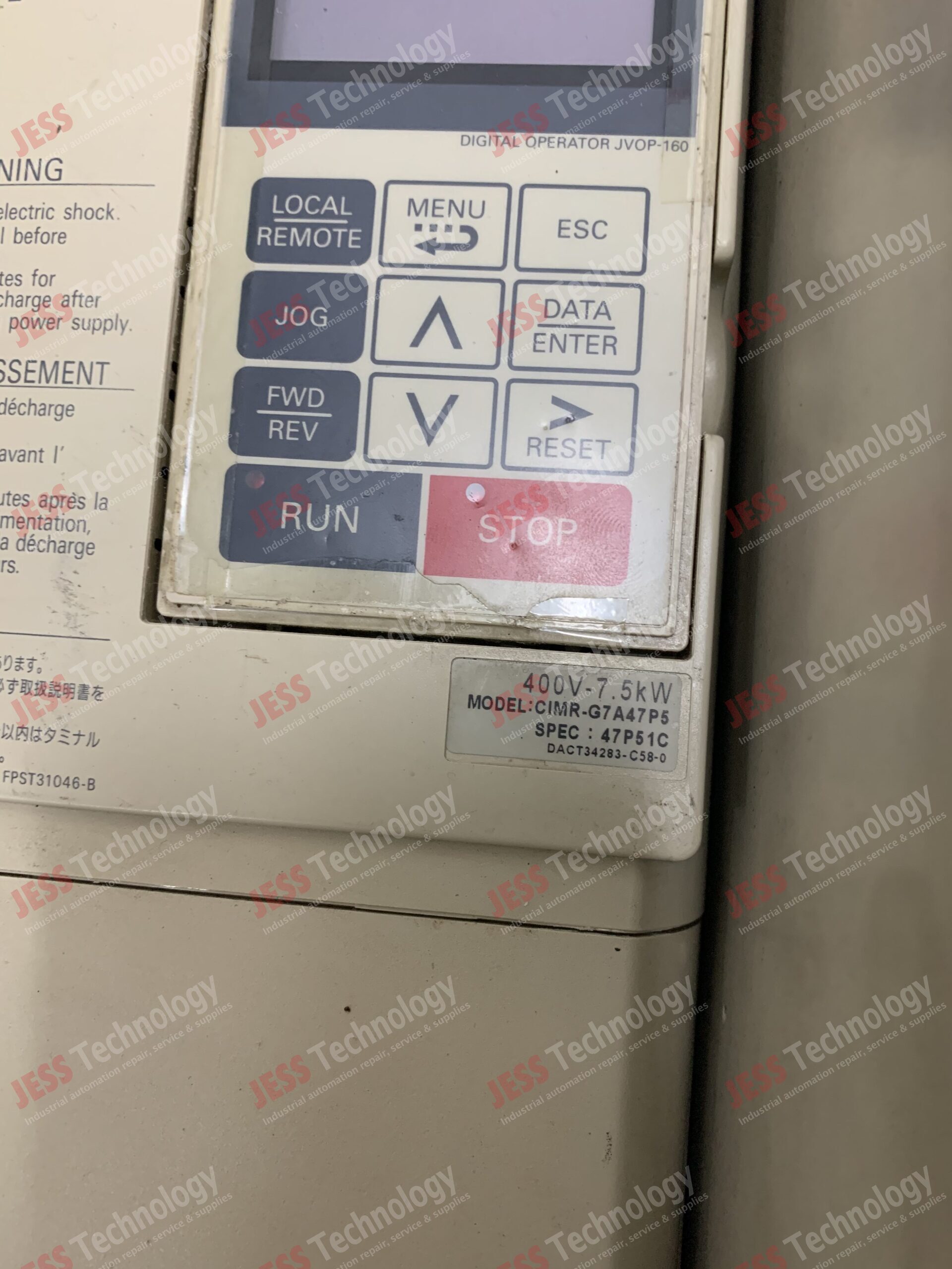 JESS Repair Service in Malaysia - Repair Varispeed G7 yaskawa varispeed ...