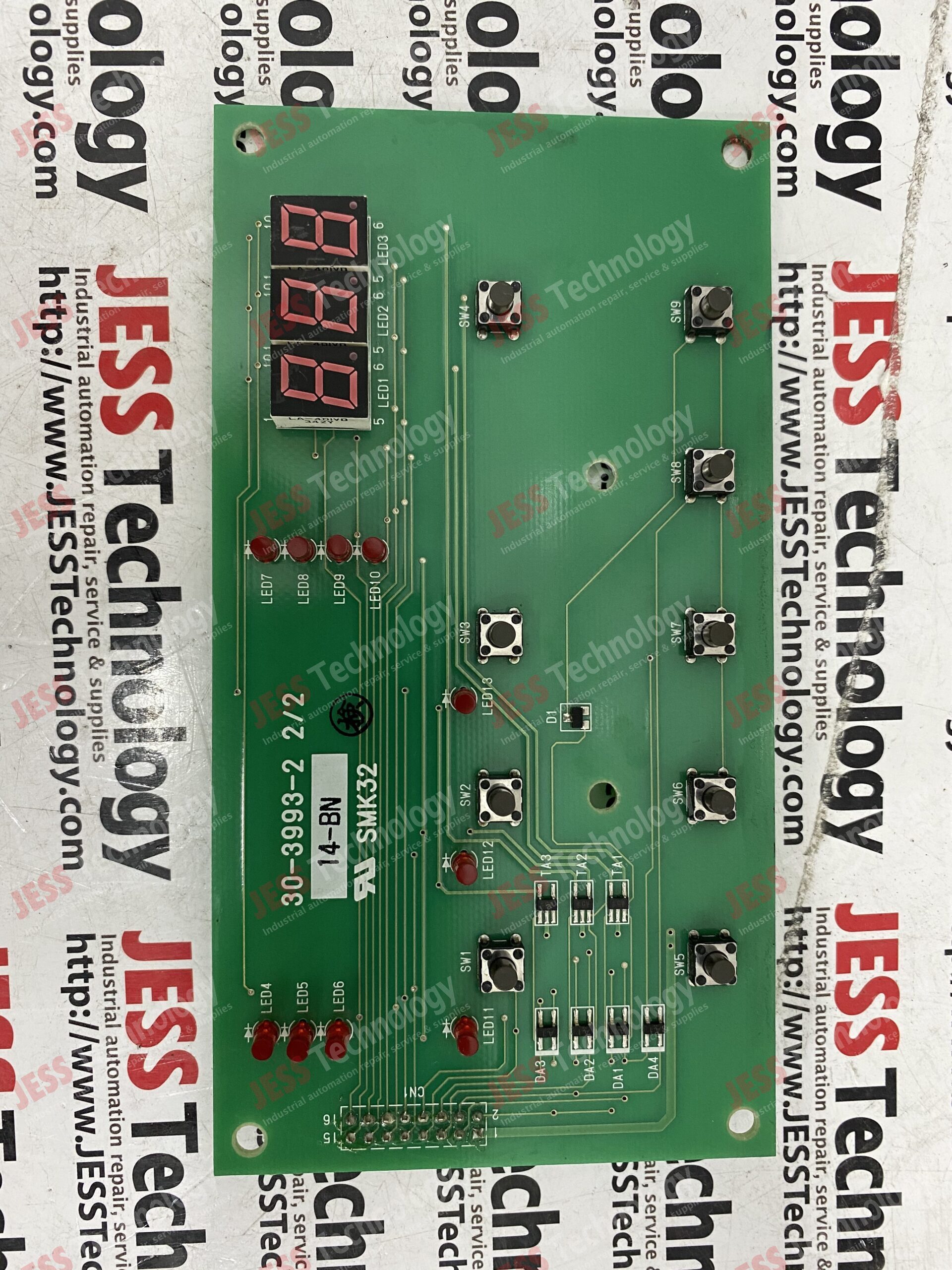 JESS Repair Service in Malaysia - Repair MAIN PCB BOARD Monitor board 30-3993-2-1/2 SMK32, Best ...