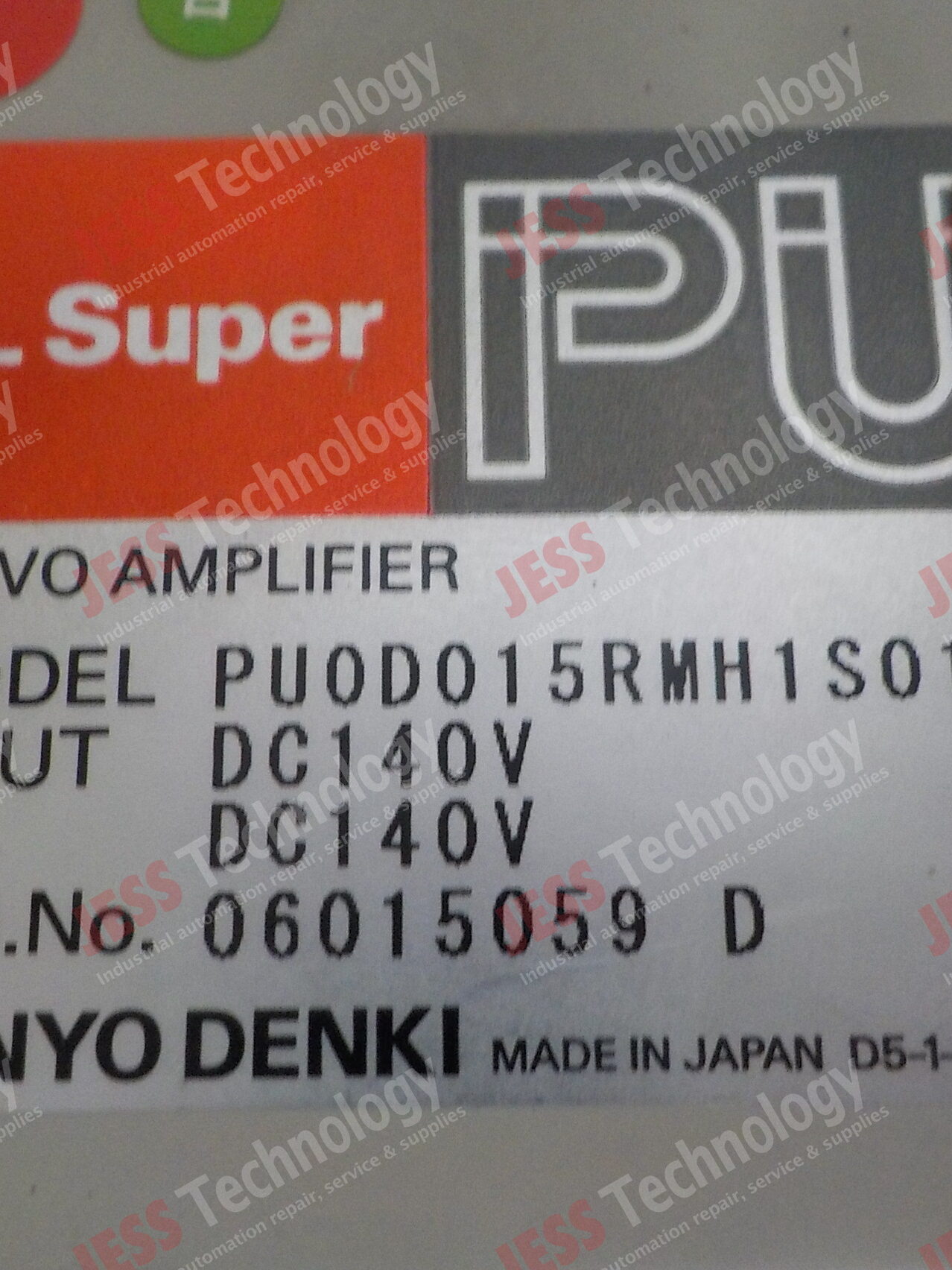 JESS Repair Service in Malaysia - Repair SANYO DENKI Sanyo denki servo ...