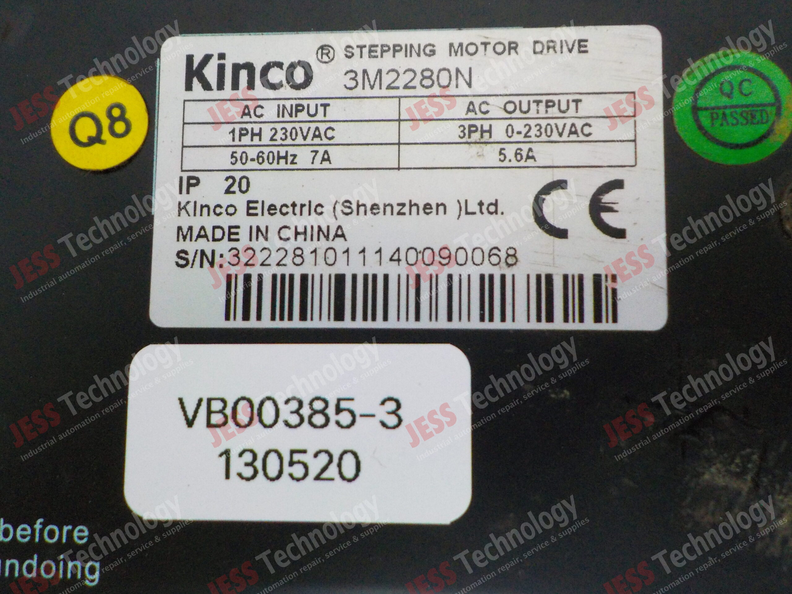 JESS Repair Service in Malaysia - Repair KINCO kinco stepping motor ...