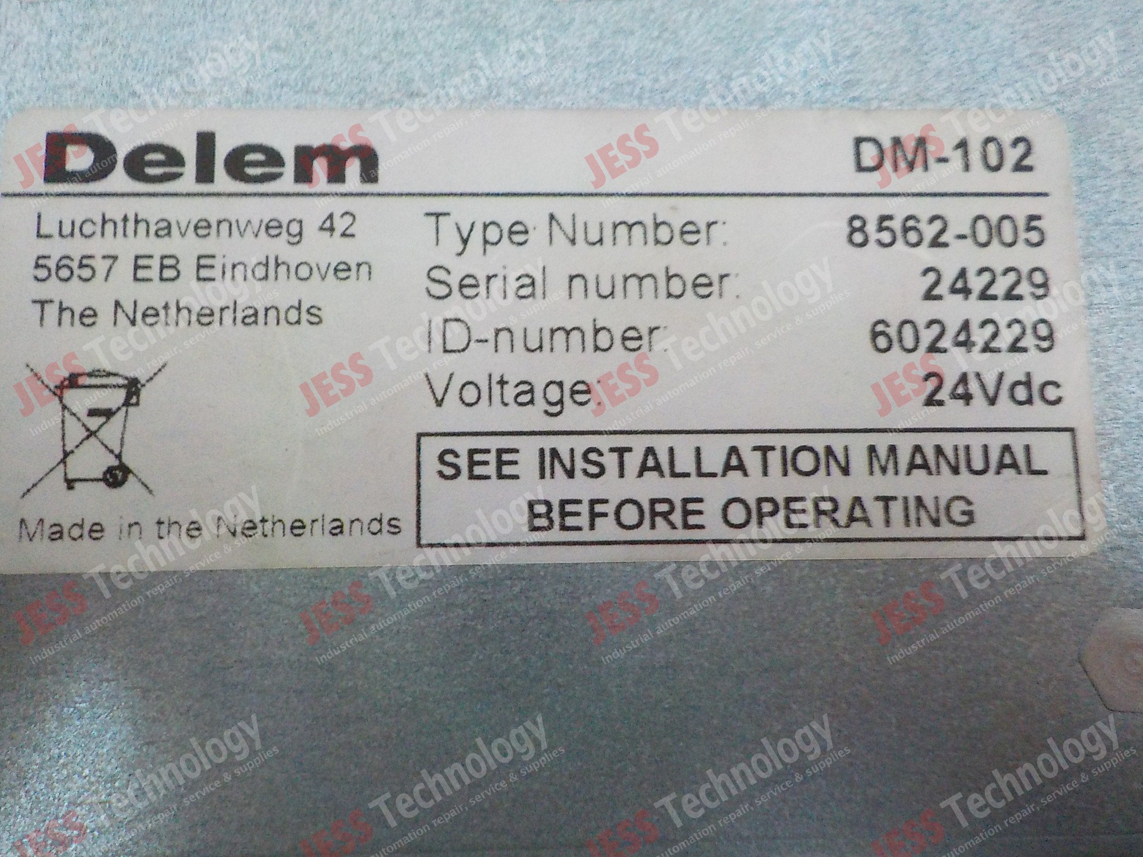 JESS Repair Service in Malaysia - Repair DELEM Delem 24229 8562-005 ...