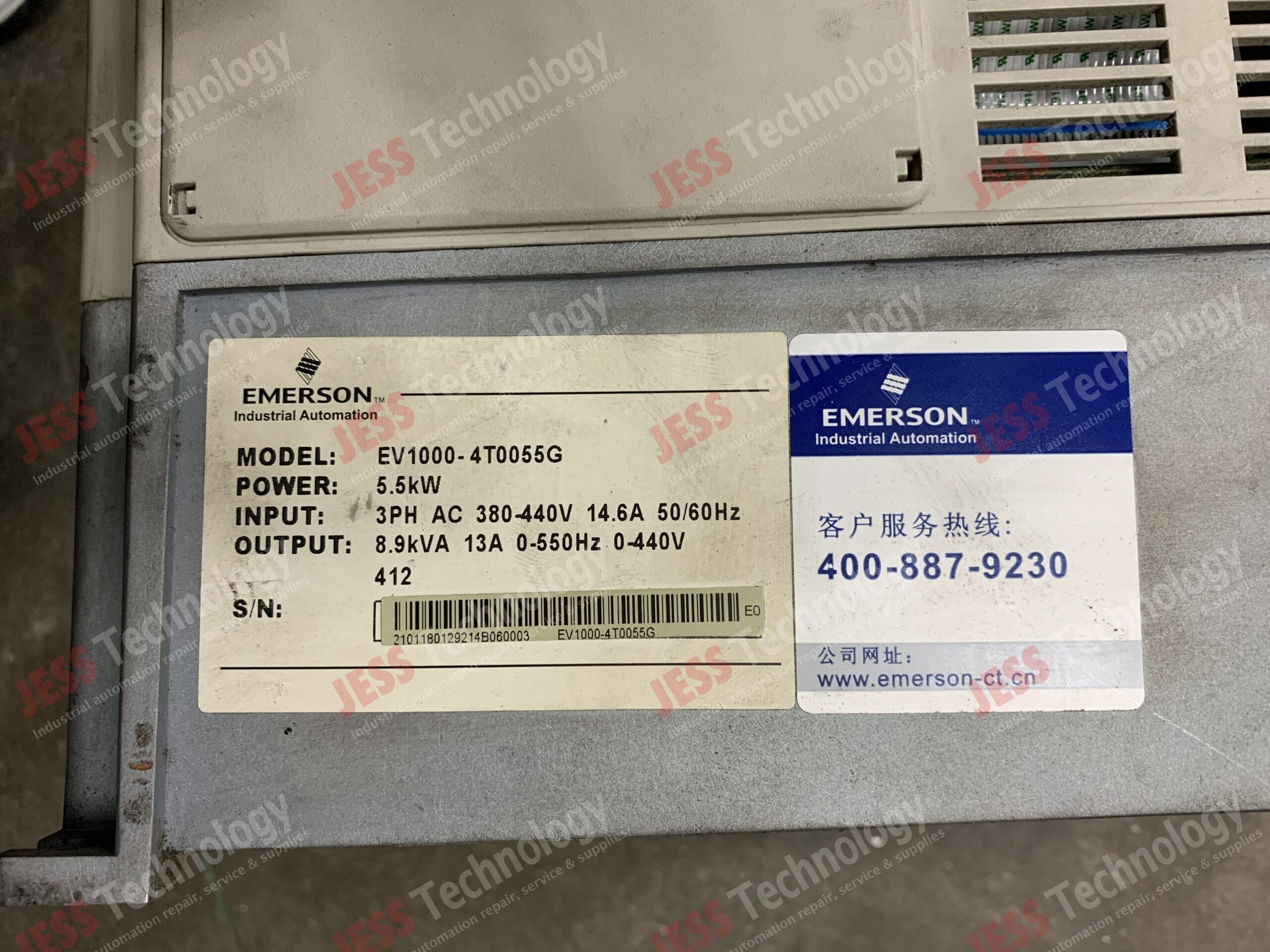 JESS Repair Service in Malaysia - Repair EMERSON emerson inverter ...