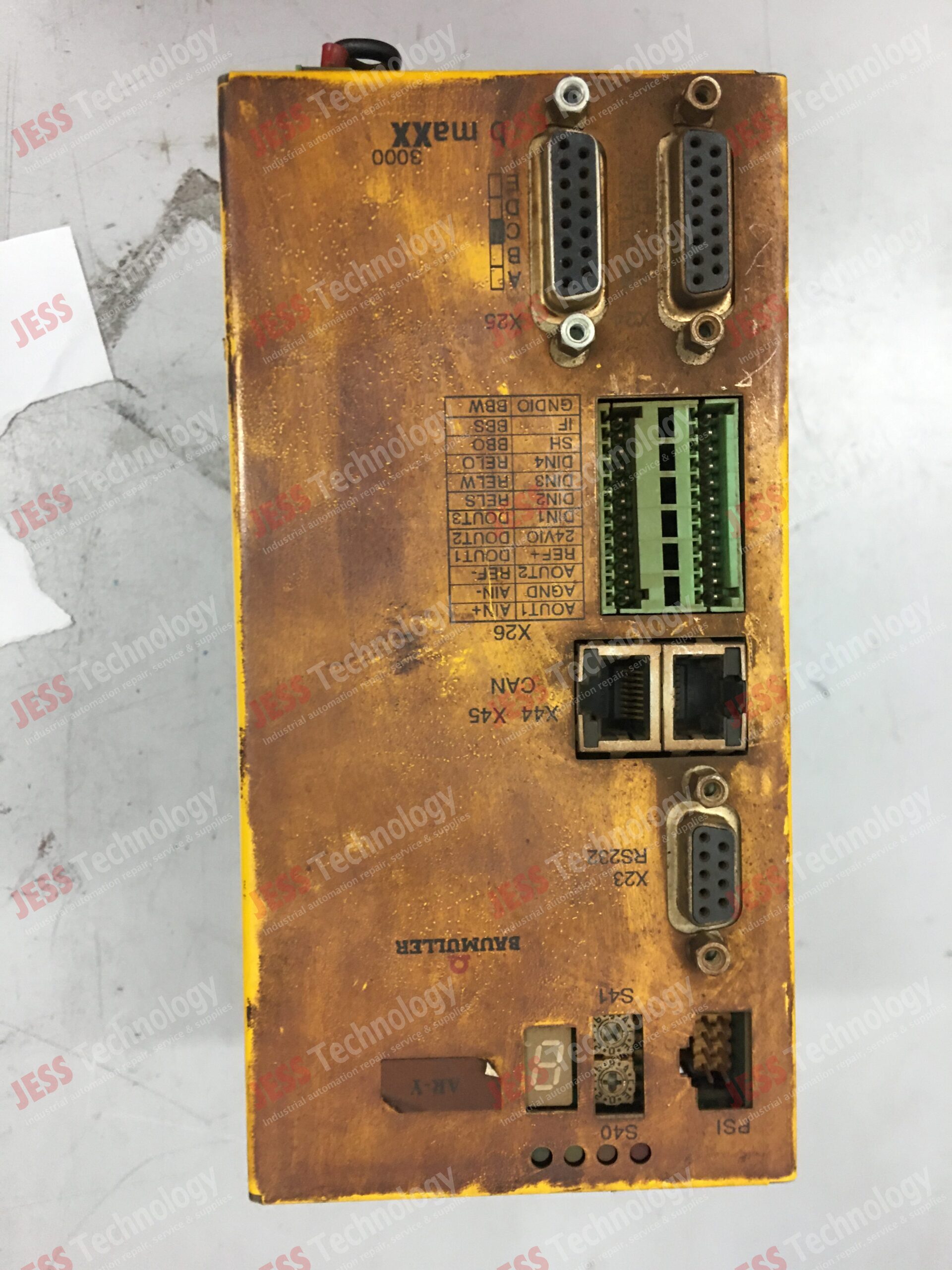 JESS Repair Service in Malaysia - Repair BAUMULLER BAUMULLER SERVO ...