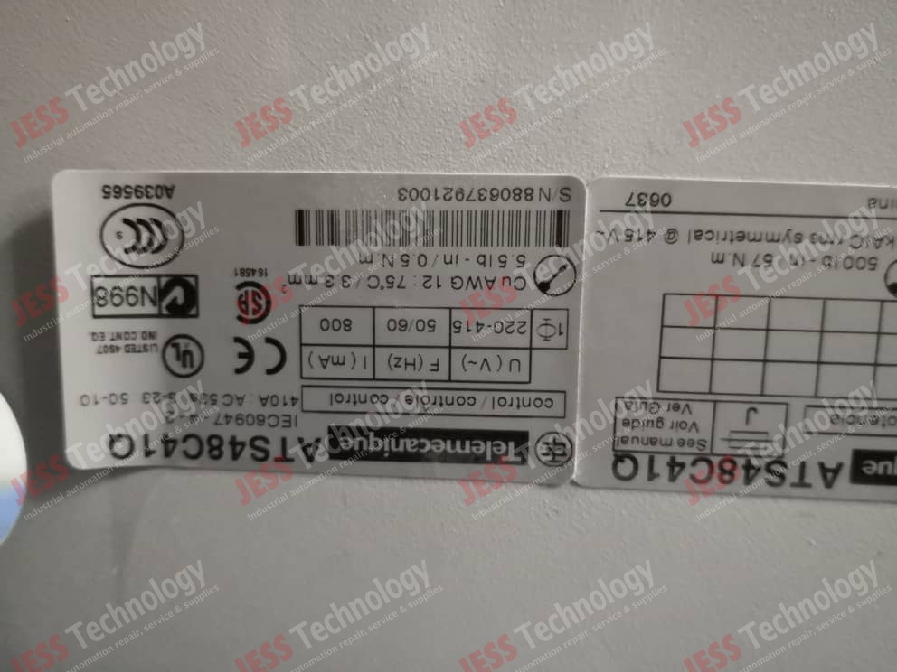 JESS Repair Service in Malaysia - Repair Telemecanique Altistart 48 ...