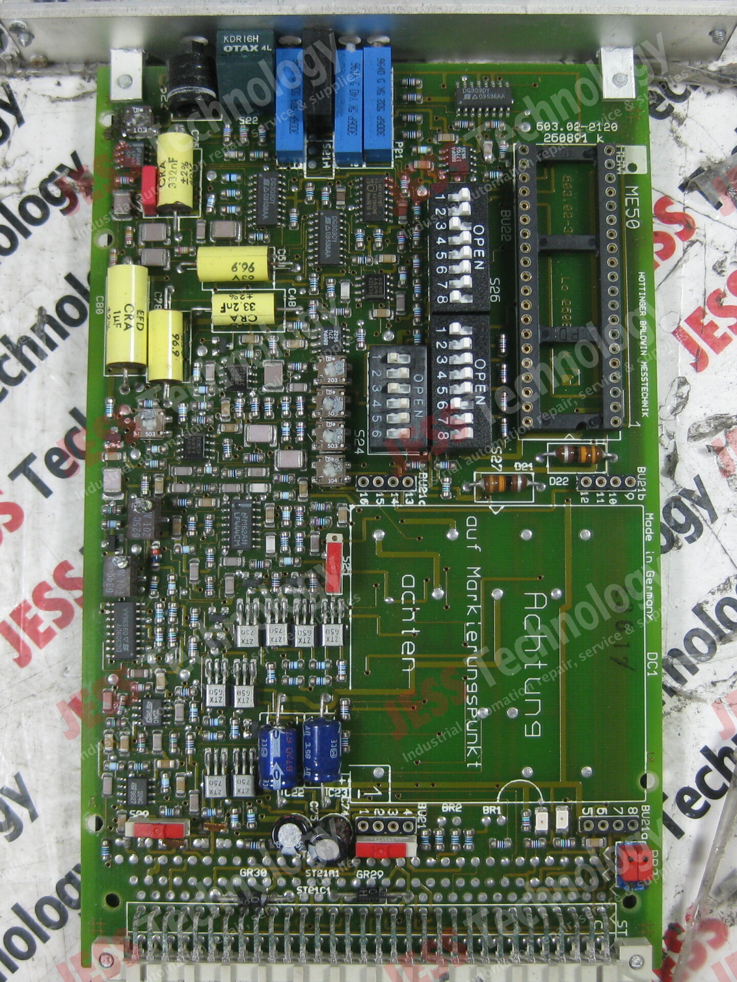 JESS Repair Service in Malaysia - Repair HBM Brand: HBM ME50 amplifier ...