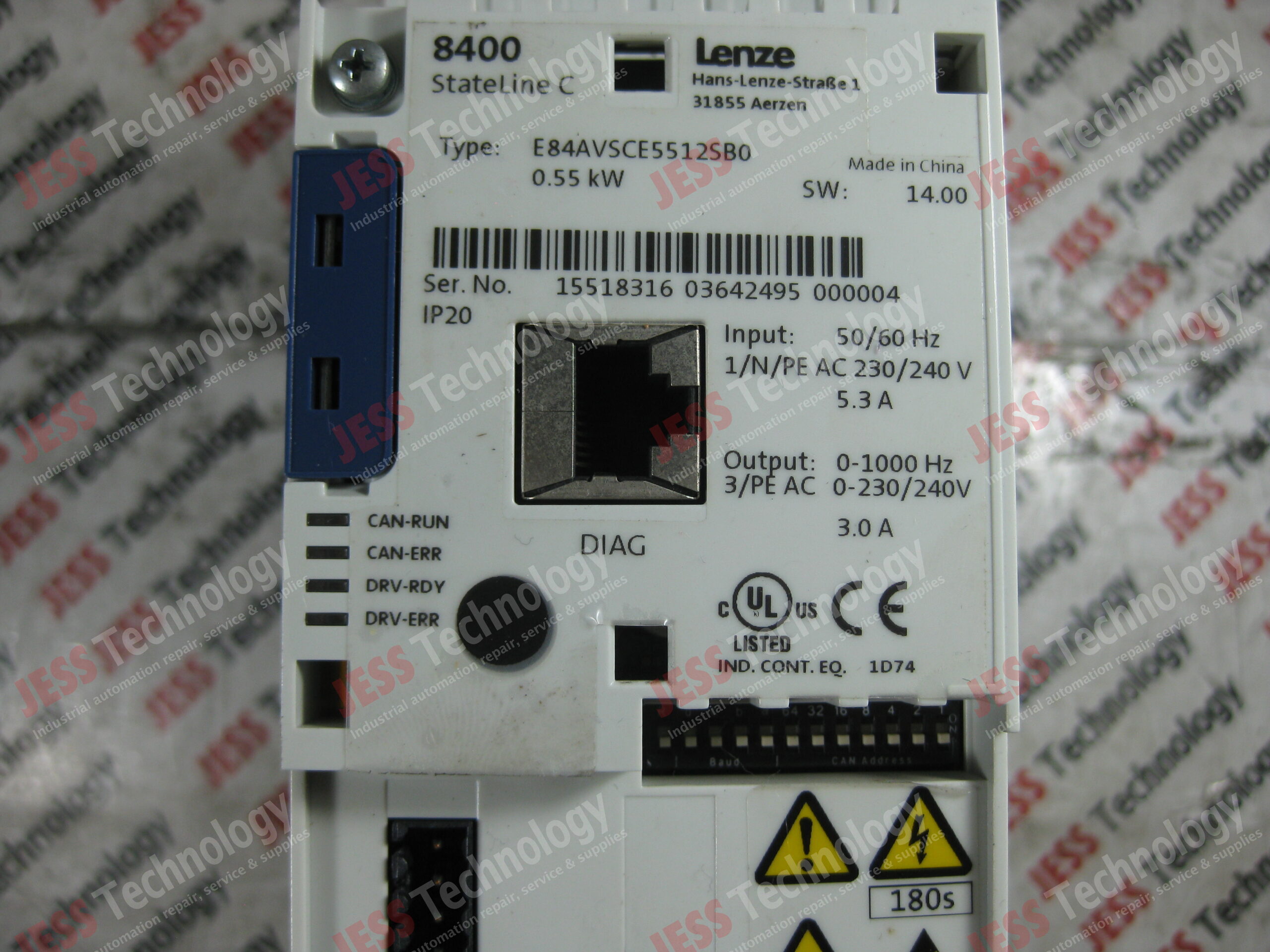 JESS Repair Service in Malaysia - Repair LENZE LENZE INVERTER DRIVE ...