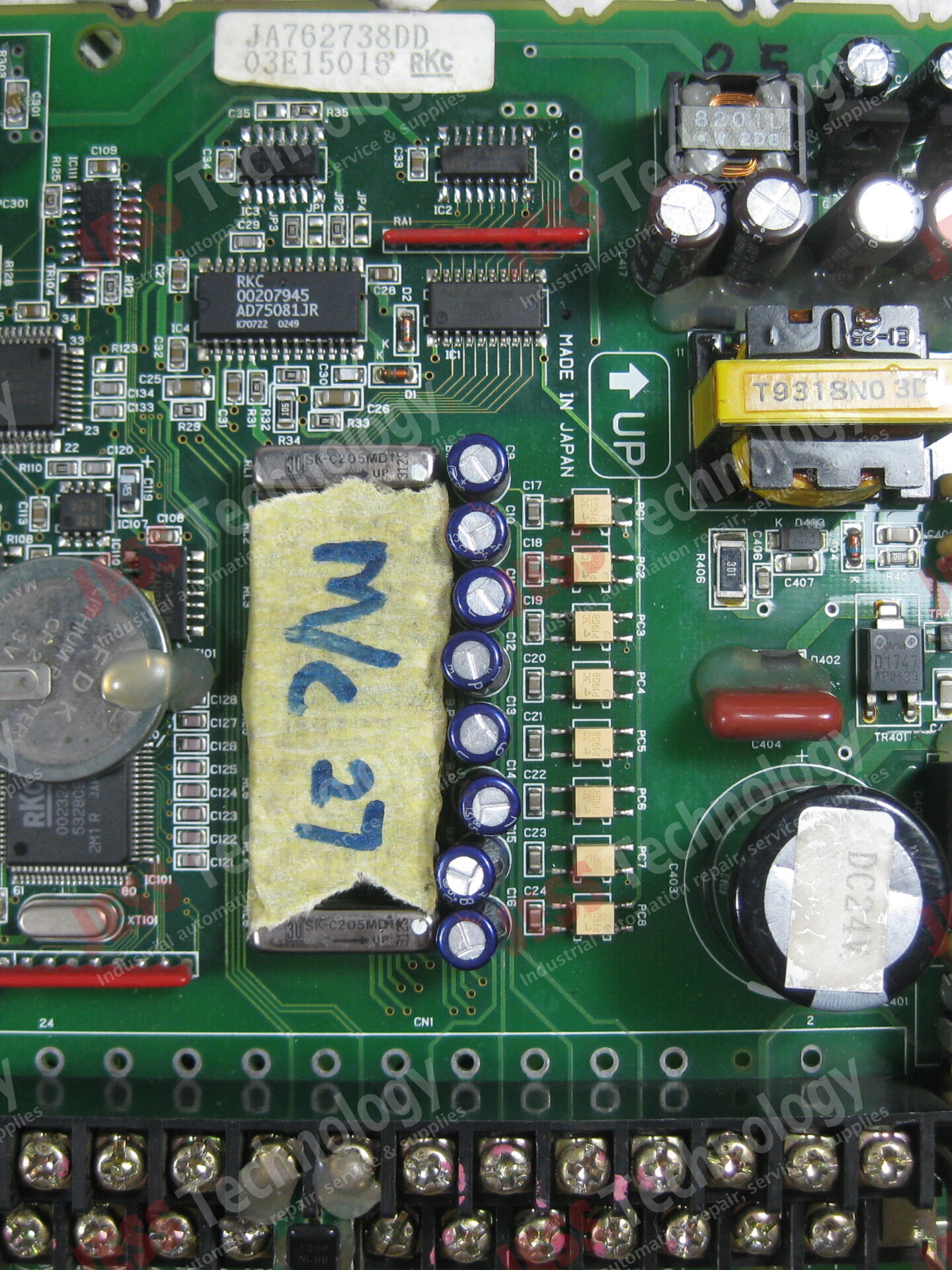 JESS Repair Service in Malaysia - Repair - TEMPERATURE BOARD, SERIAL NO ...