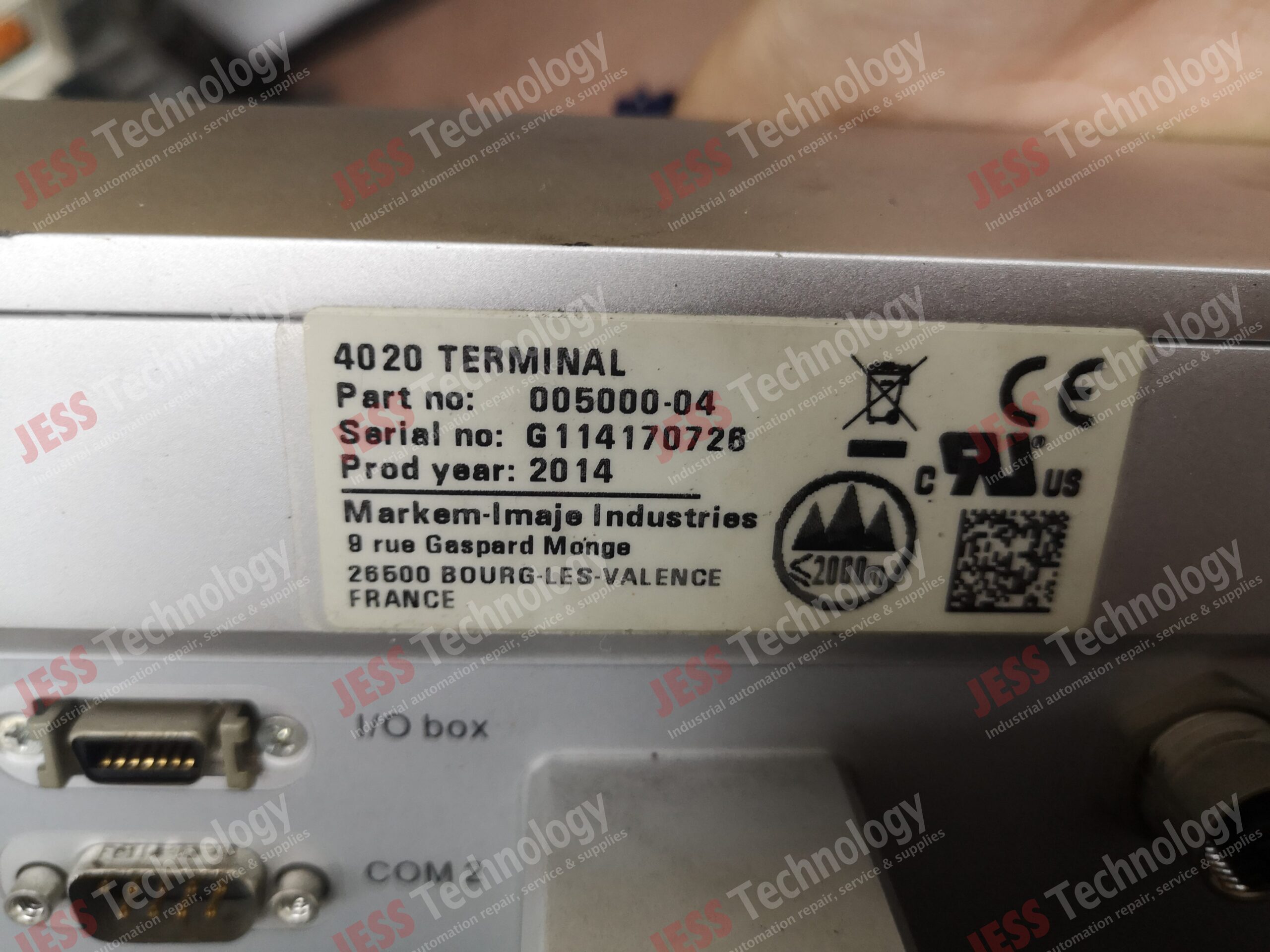 JESS Repair Service in Malaysia - Repair MARKEM IMAJE 4020 terminal ...