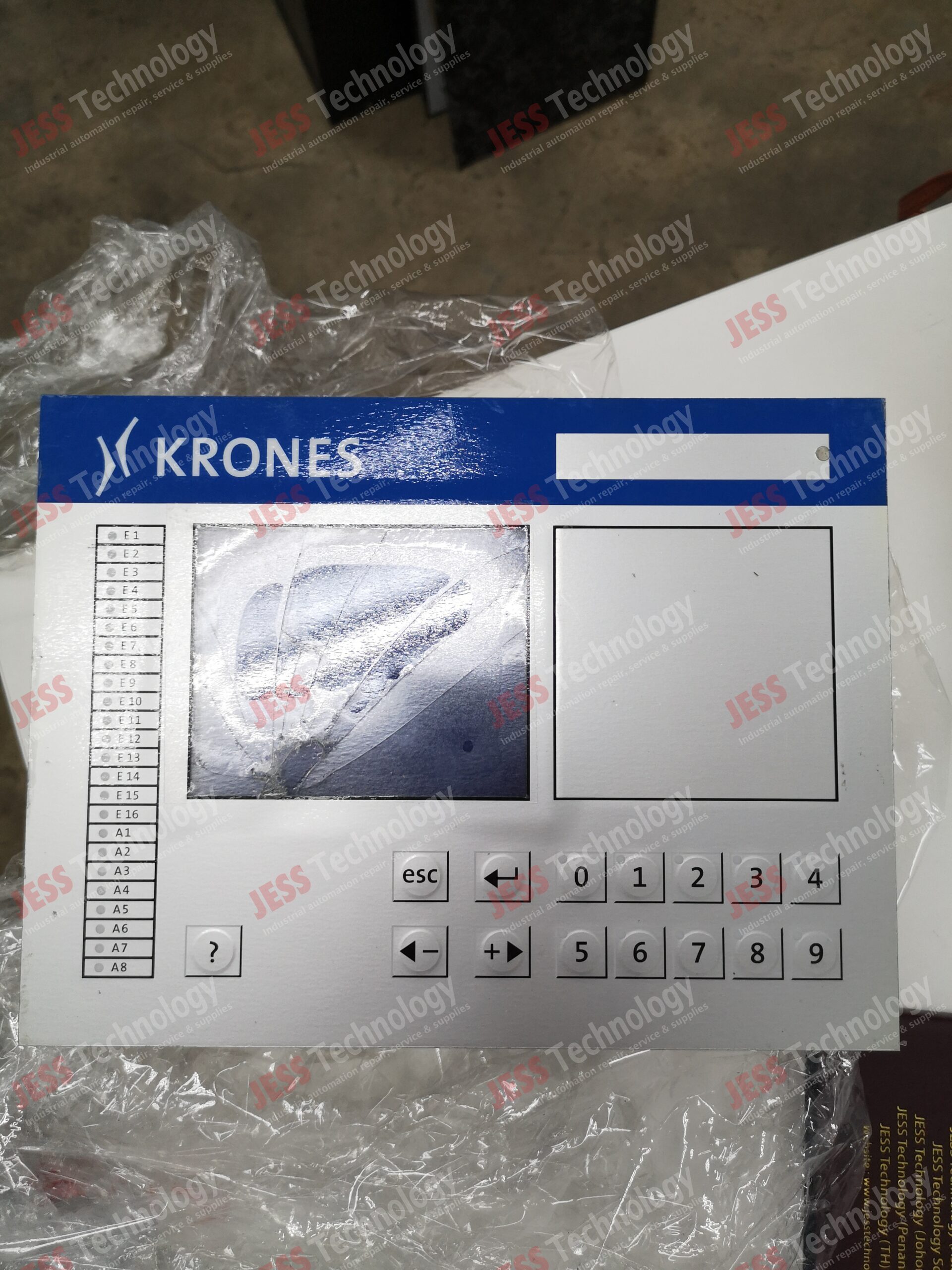 JESS Repair Service in Malaysia - Repair KRONES Krones controller ...