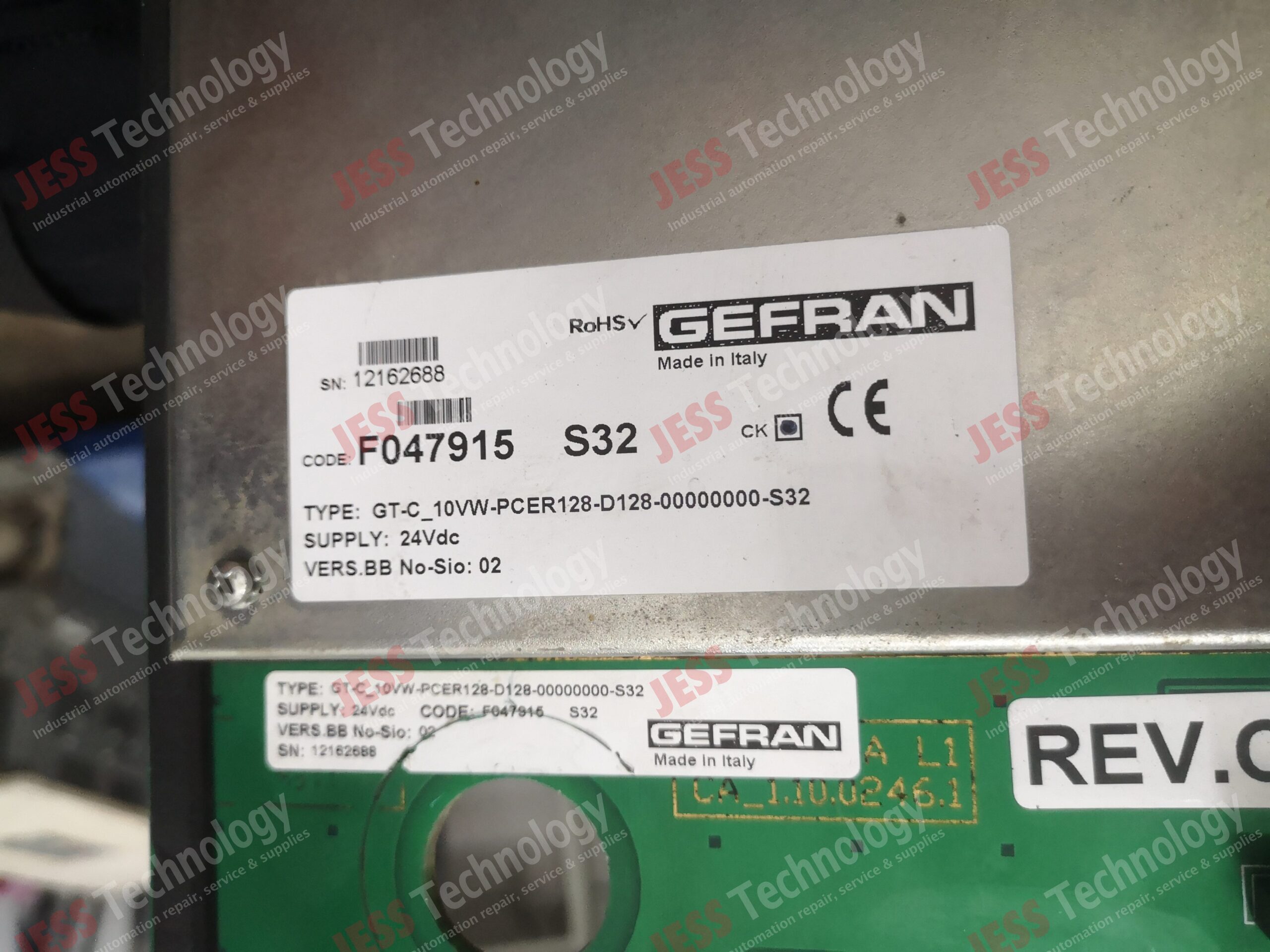JESS Repair Service in Malaysia - Repair GEFRAN Gefran controller ...