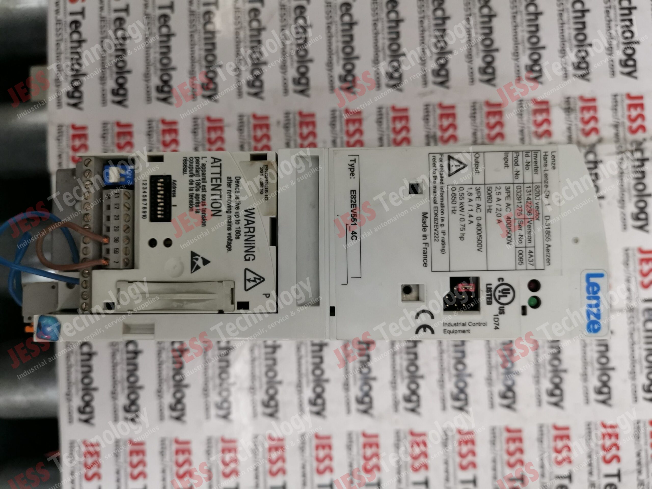 JESS Repair Service in Malaysia - Repair LENZE Lenze inverter 0095 E82EV551_4C, Best Repair ...