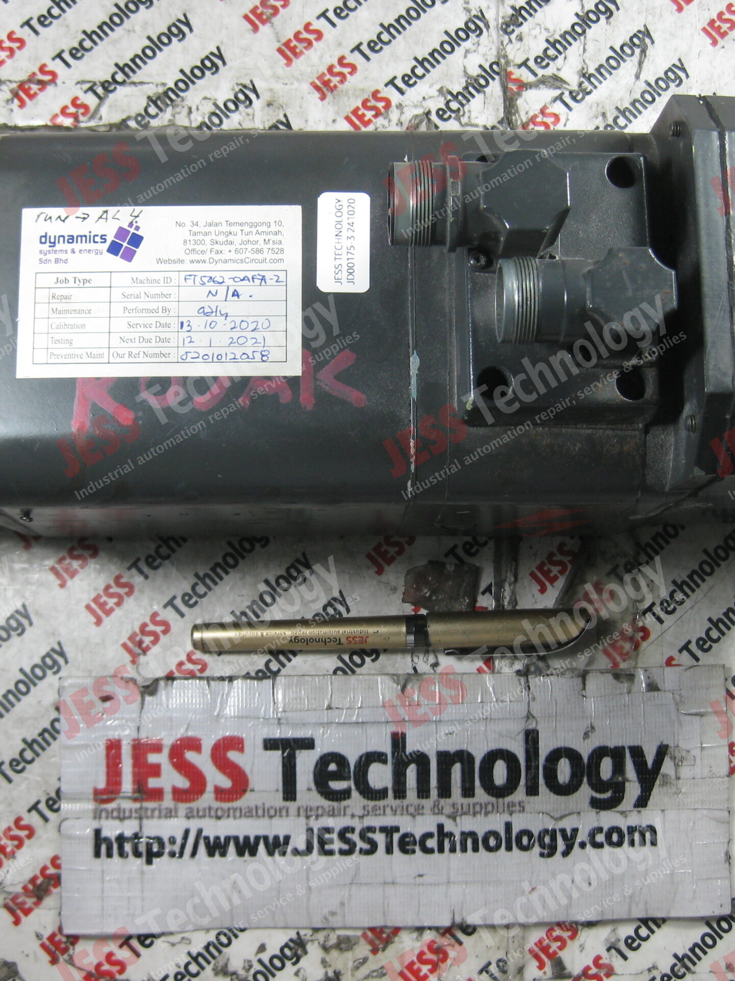 JESS Repair Service in Malaysia - Repair SIEMENS SERVO MOTOR Siemens ...