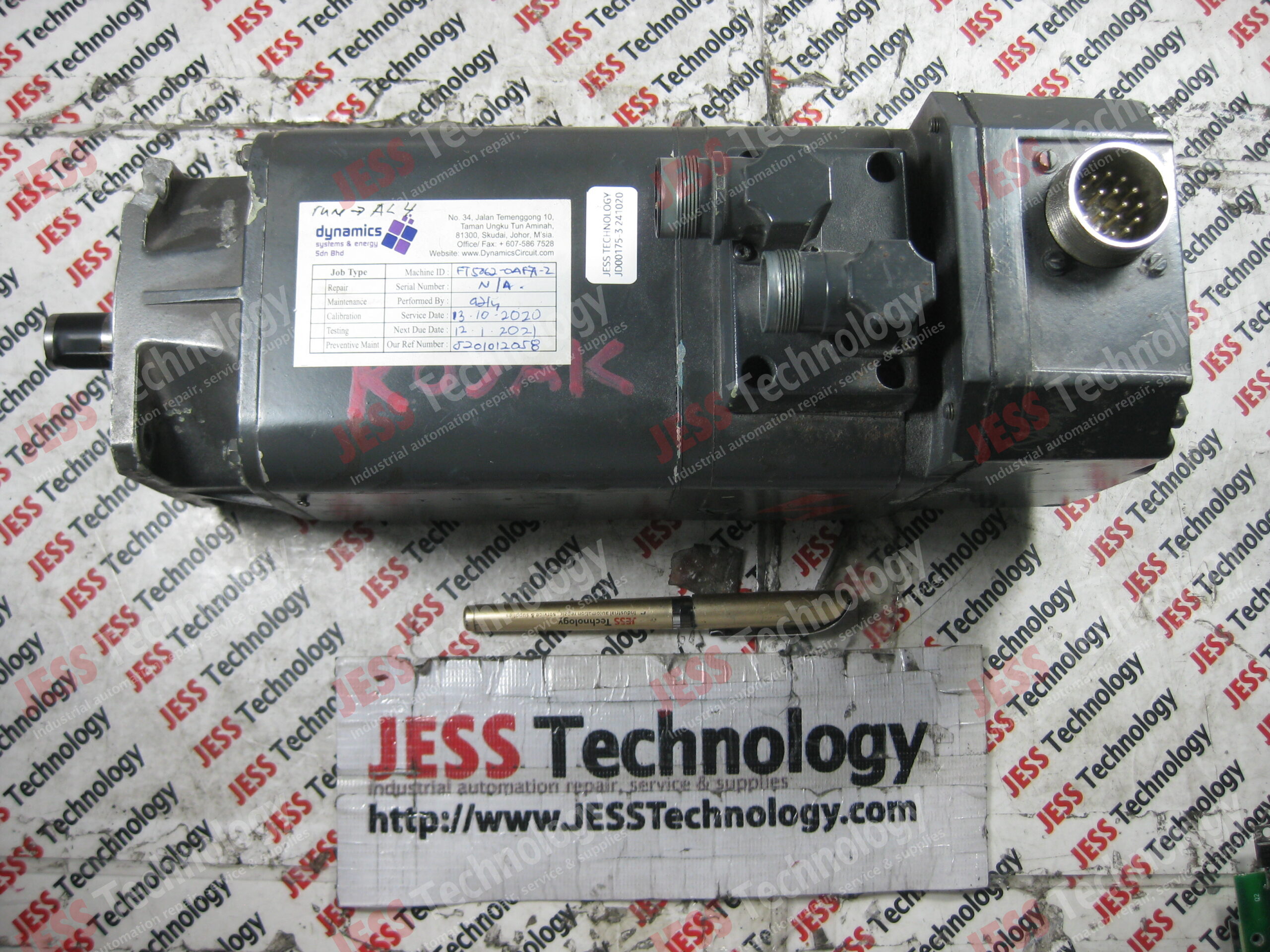 JESS Repair Service in Malaysia - Repair SIEMENS SERVO MOTOR Siemens ...