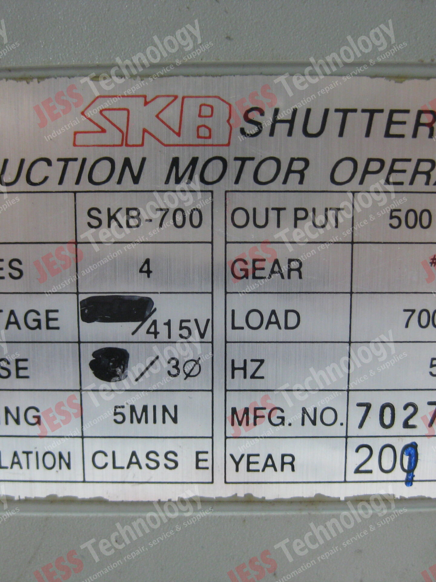JESS Repair Service in Malaysia - Repair SKB SKB SHUTTER INDUCTION ...