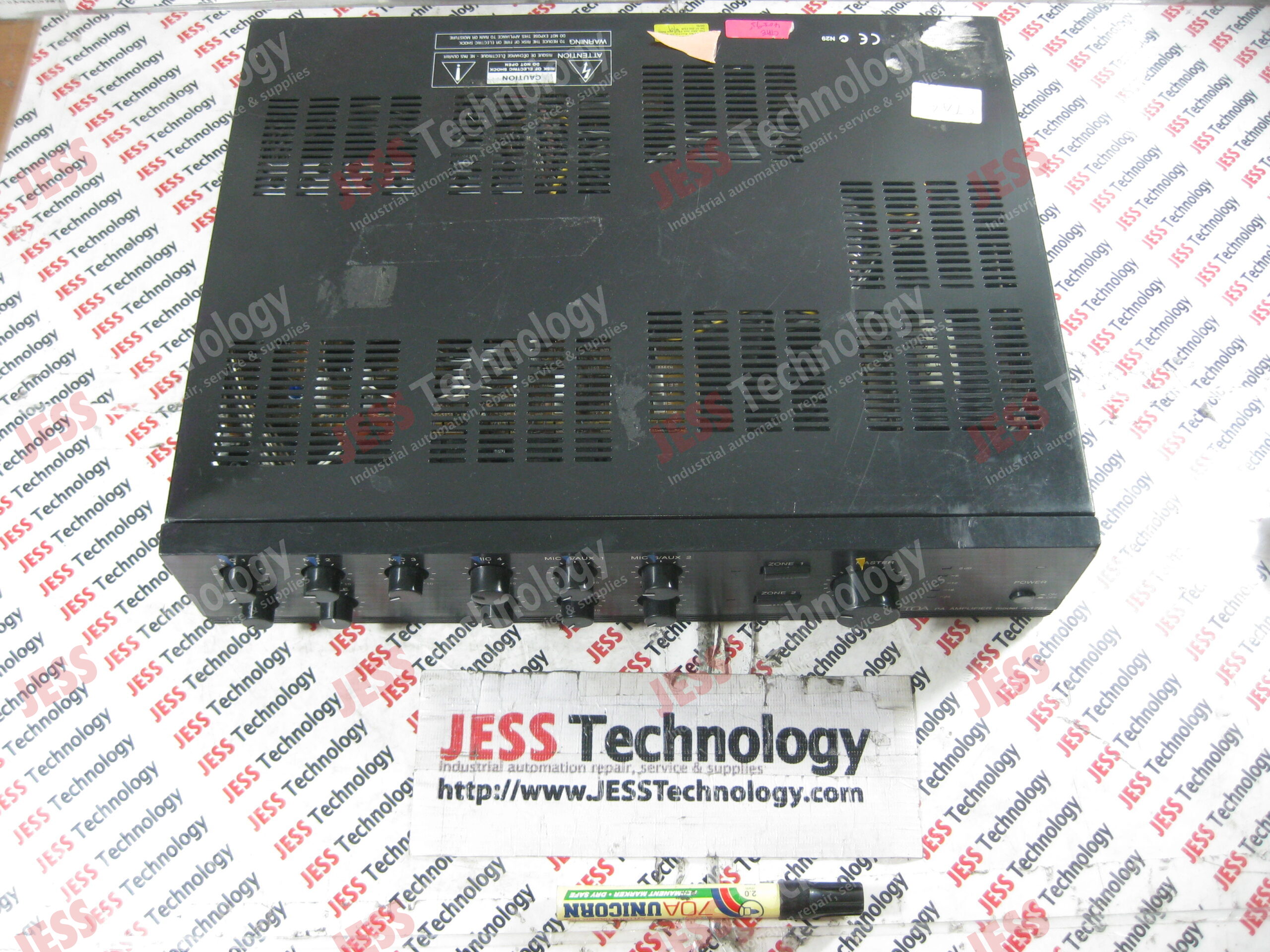 JESS Repair Service in Malaysia - Repair PA Pa amplifier, model no: a ...