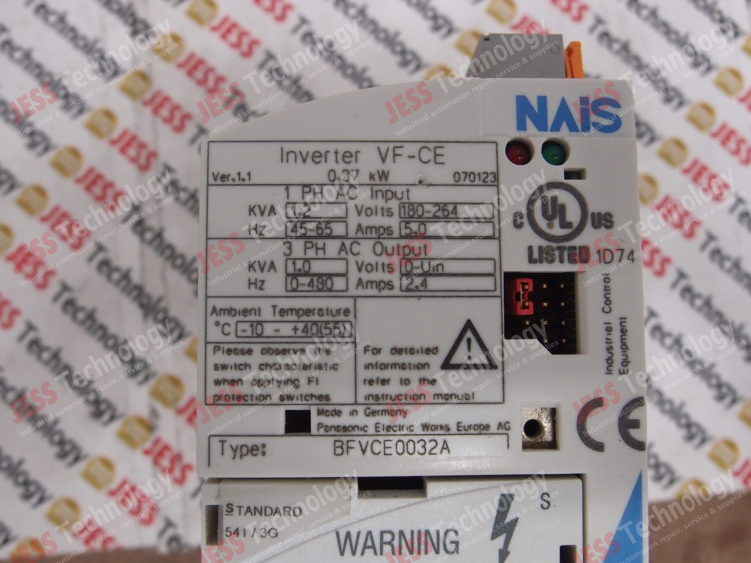 JESS Repair Service in Malaysia - Repair NAIS Nais inverter ...