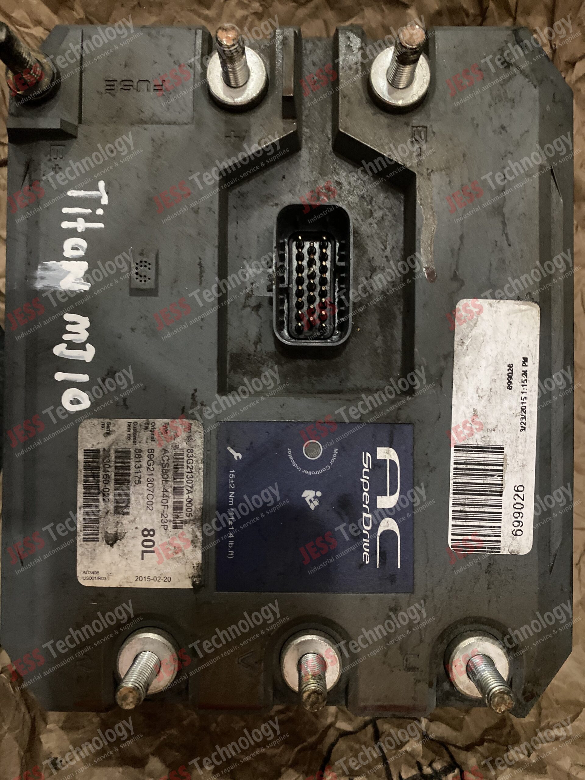 JESS Repair Service in Malaysia - Repair AC SUPERDRIVE Brand: AC Superdrive Model: ACS80L-440F ...