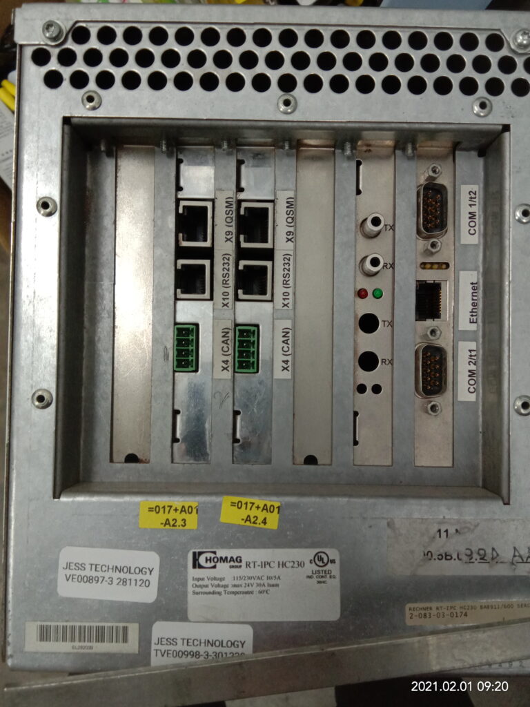 JESS Repair Service in Malaysia - Repair HOMAG Cpu HQ0589492 RT-IPC ...