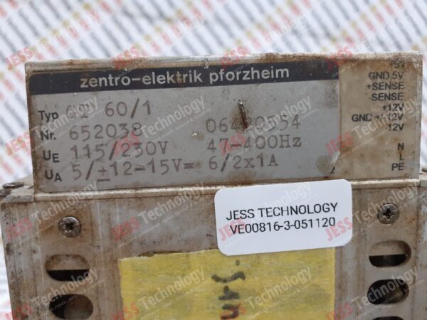 JESS Repair Service in Malaysia - Repair - Power supply 652038 GT 60/1 ...