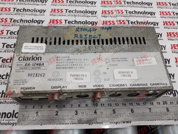 JESS Repair Service in Malaysia - Repair CLARION Clarion power supply ...