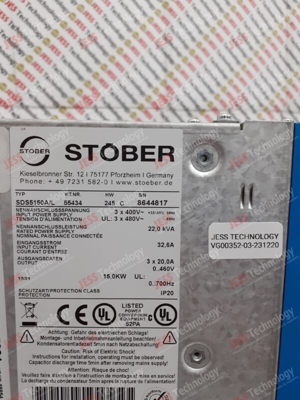 JESS Repair Service in Malaysia - Repair STOBER Stober Converter servo ...